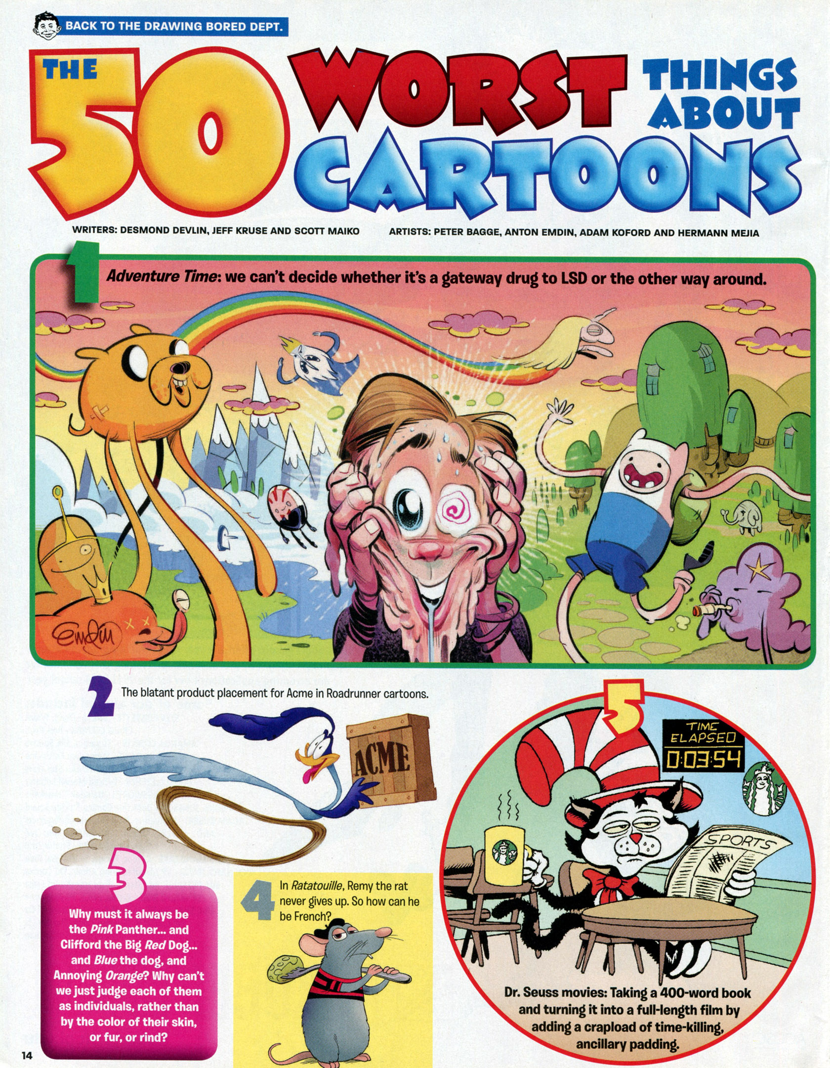 Read online MAD comic - Issue #520