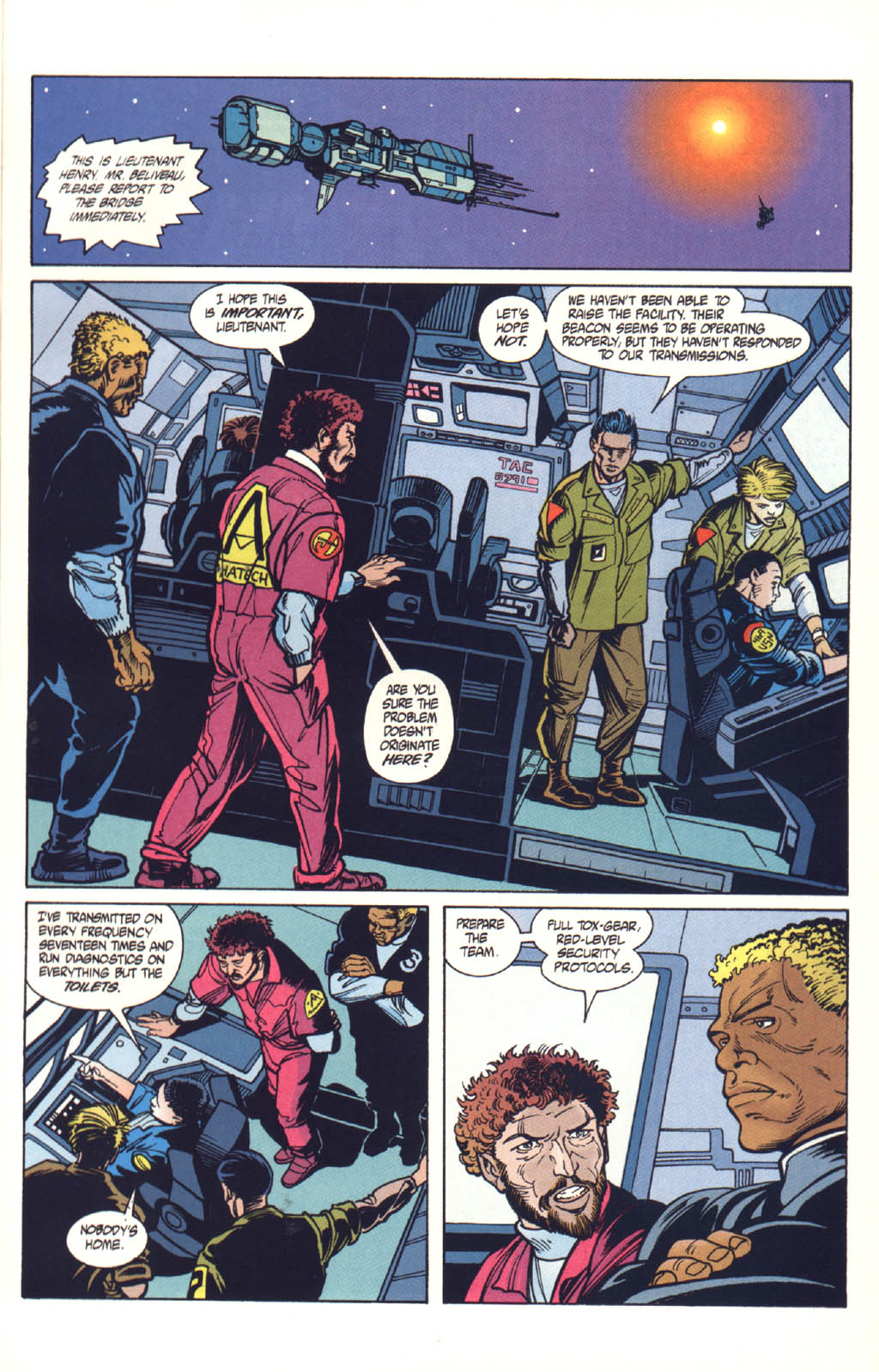 Read online Aliens: Colonial Marines comic - Issue #1