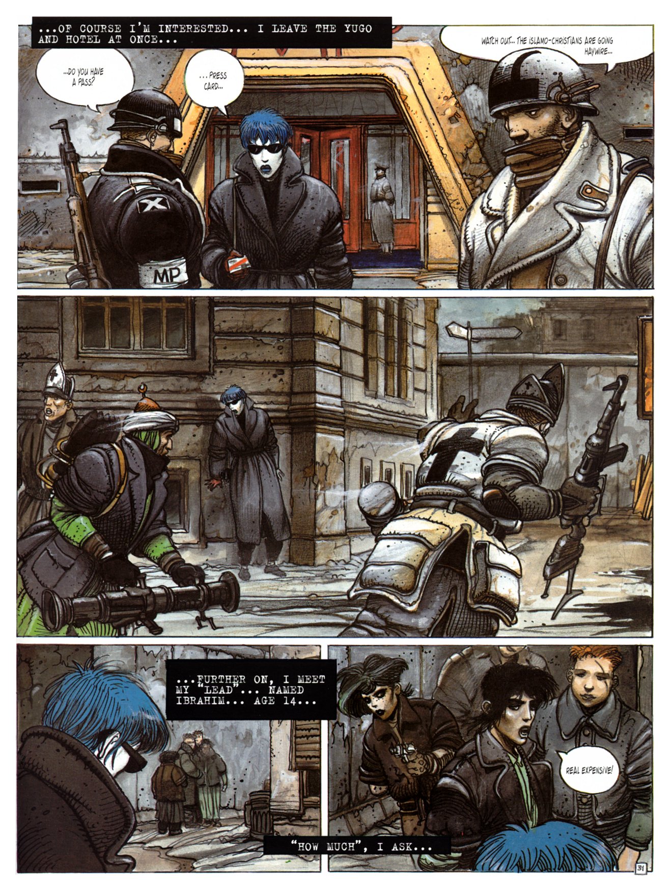 Read online The Nikopol Trilogy comic - Issue # TPB