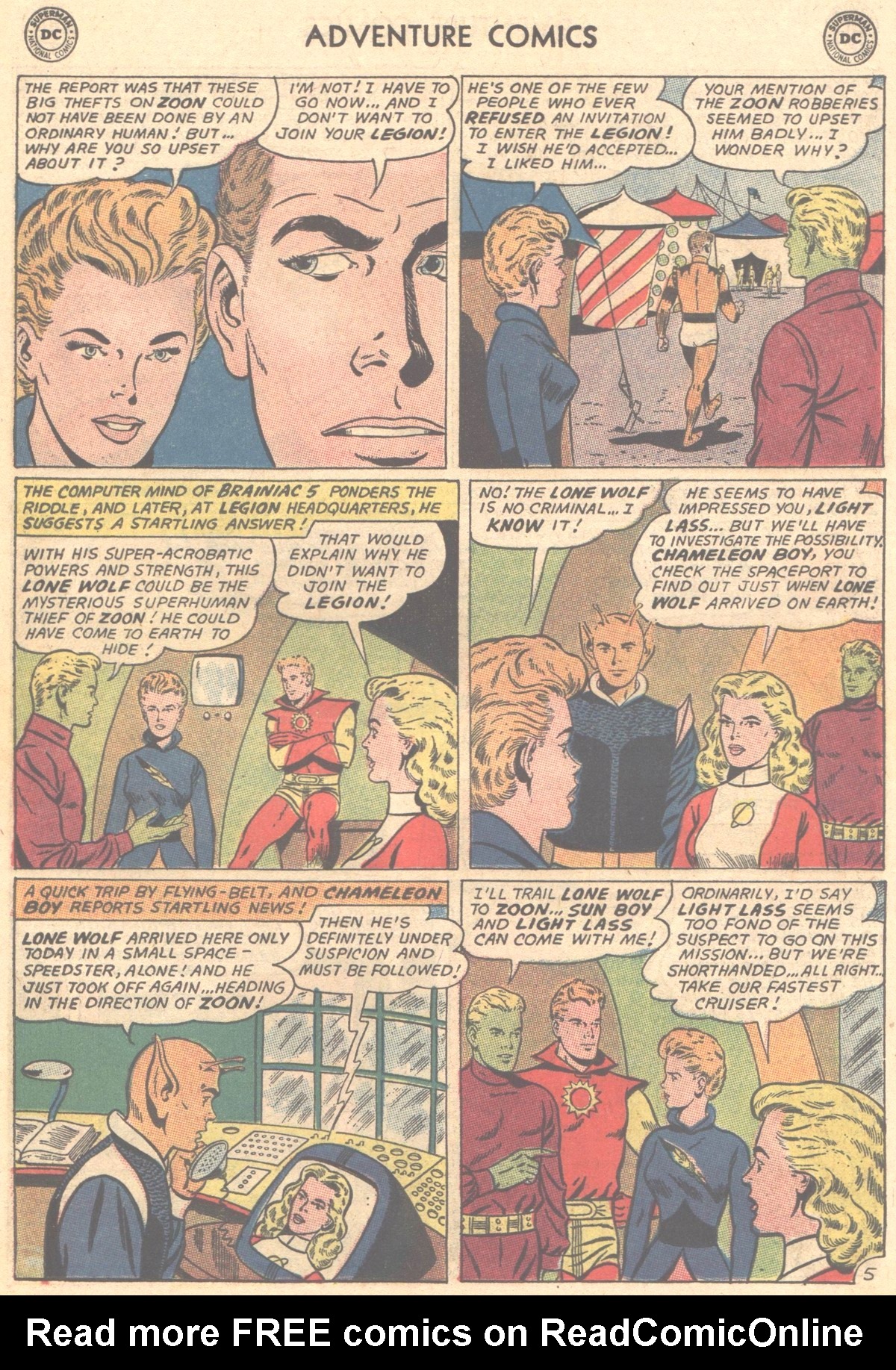 Read online Adventure Comics (1938) comic - Issue #327