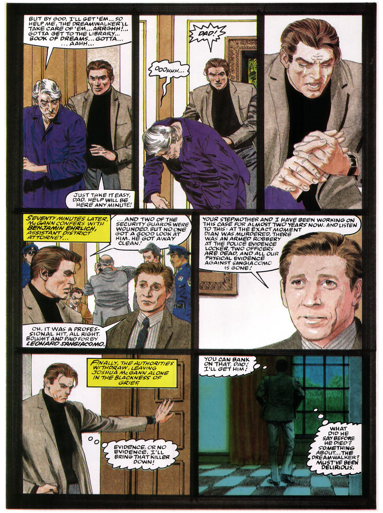 Read online Marvel Graphic Novel comic - Issue #43 - The Dreamwalker