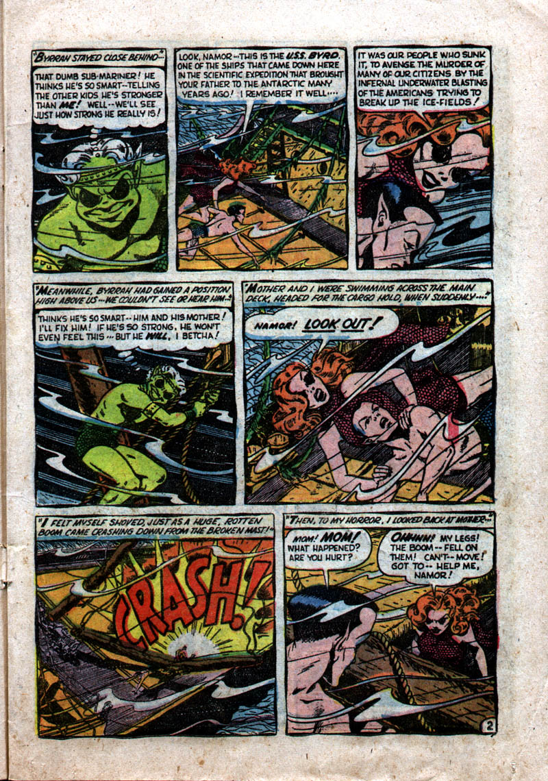 Read online Sub-Mariner Comics comic - Issue #37