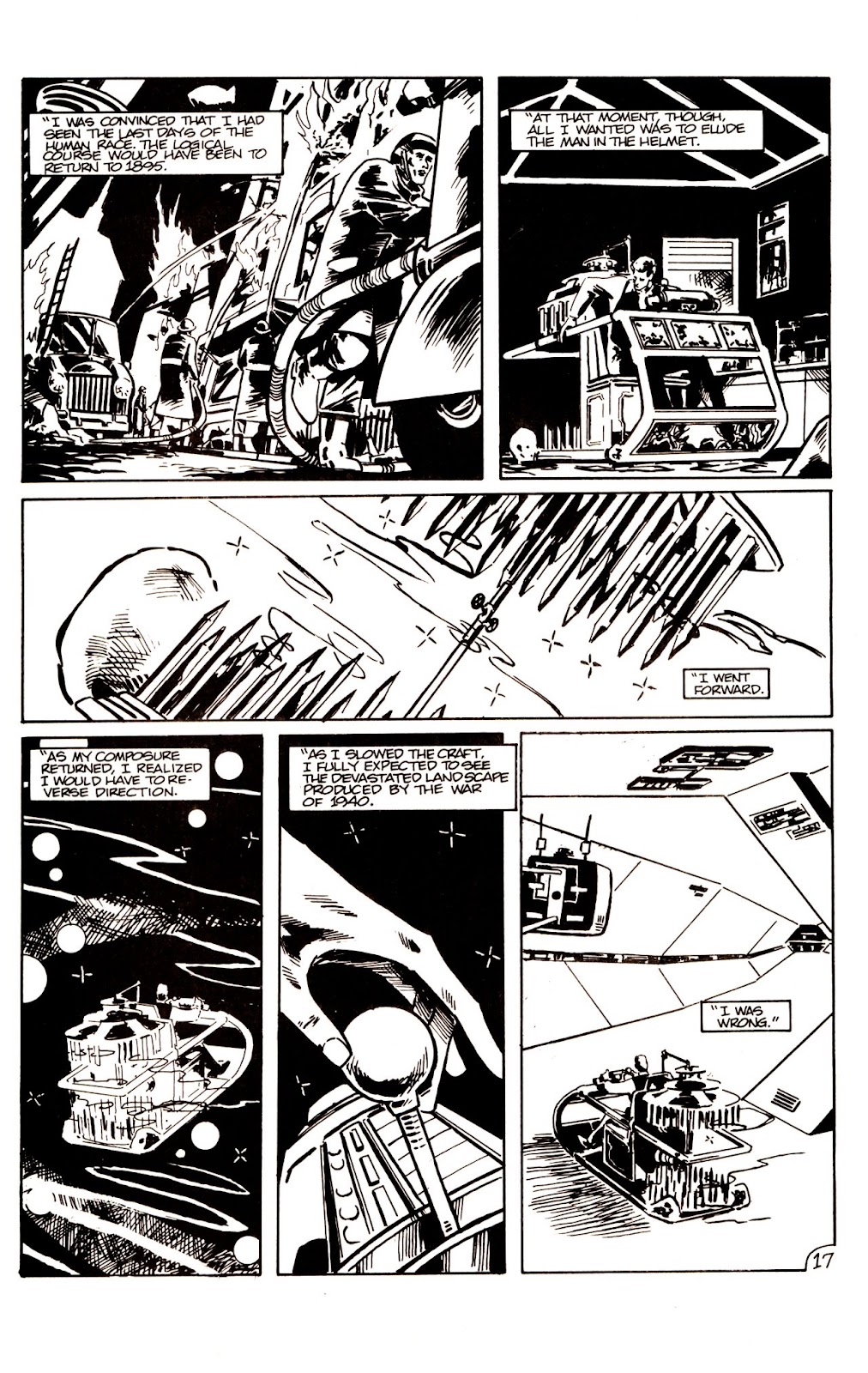 Read online The Time Machine comic - Issue #1