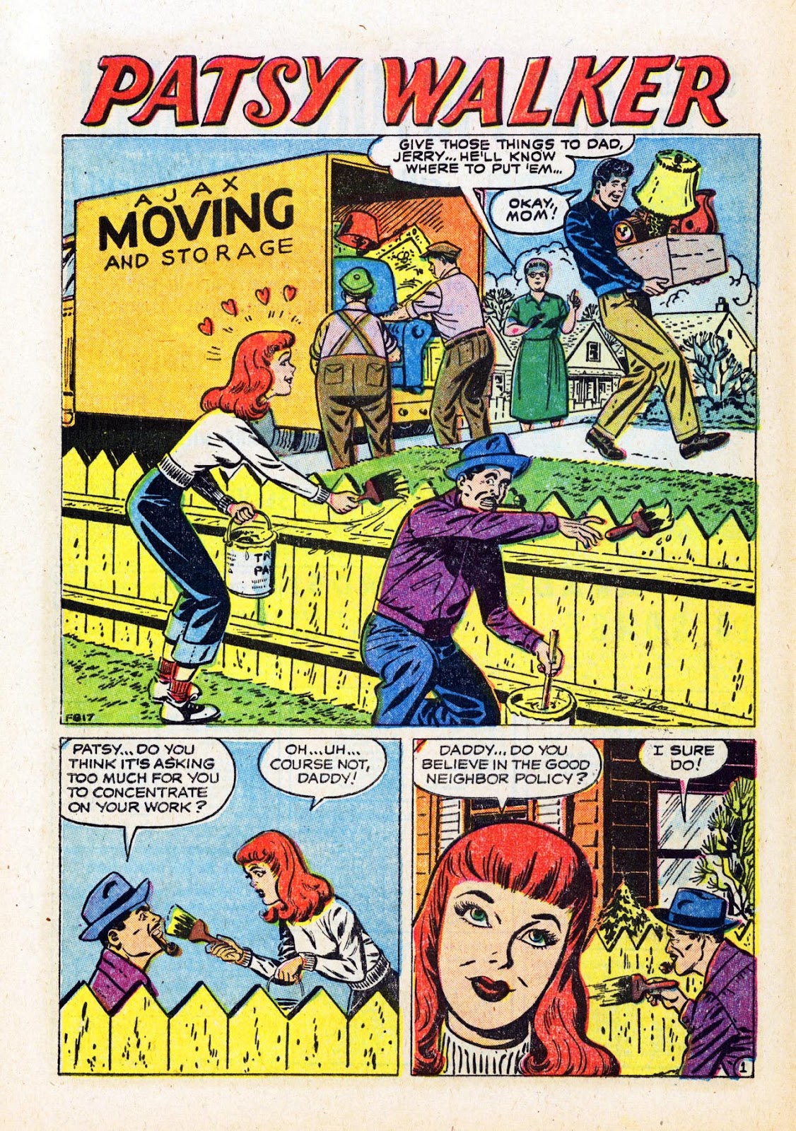 Read online Patsy Walker comic - Issue #58