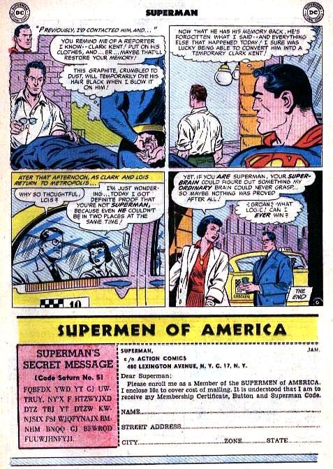 Read online Superman (1939) comic - Issue #110