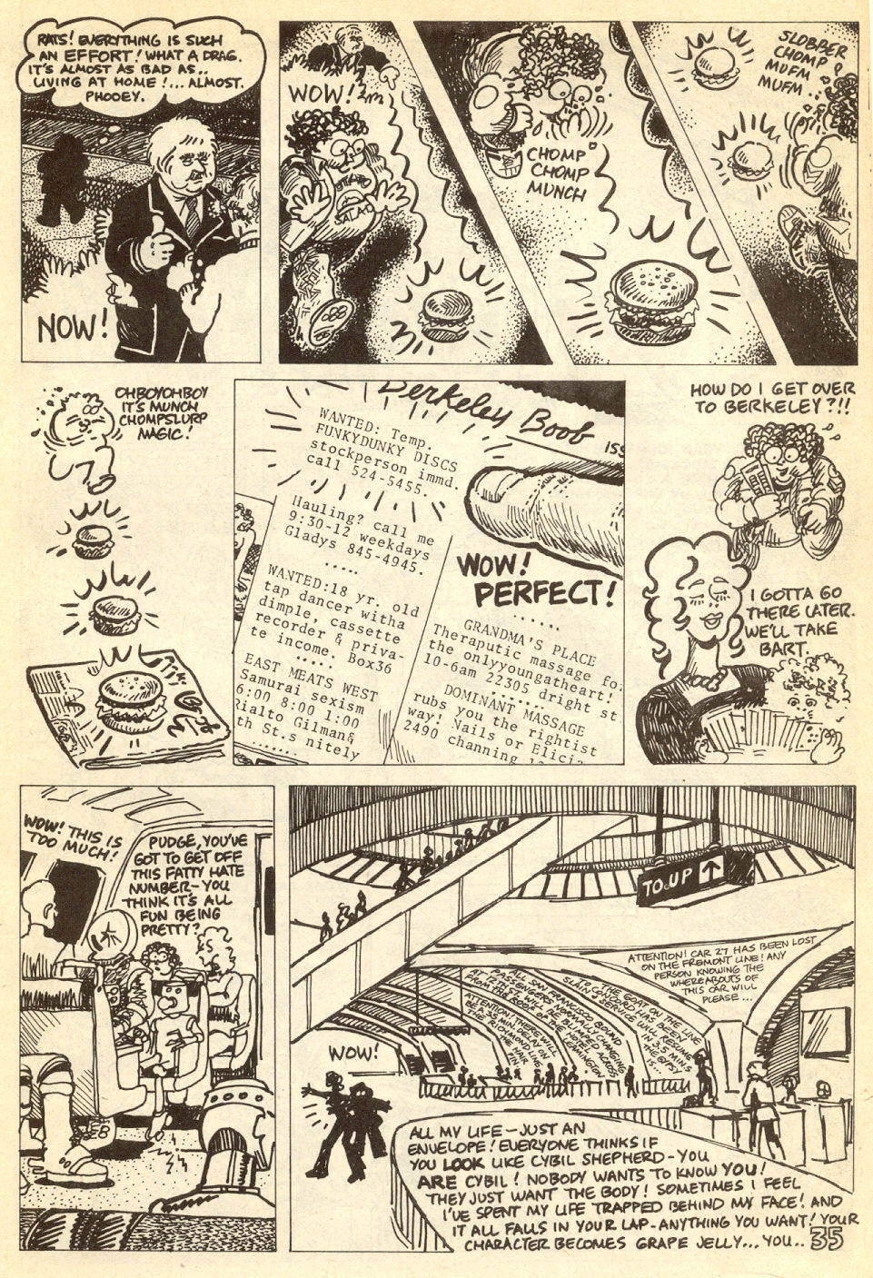 Read online The Further Fattening Adventures of Pudge, Girl Blimp comic ...