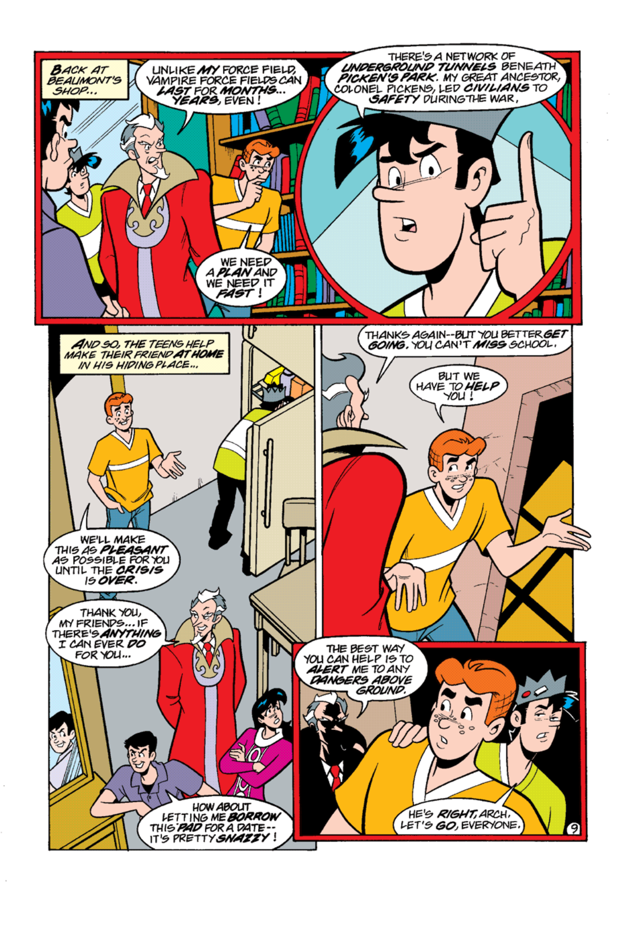 Read online Archie's Weird Mysteries comic - Issue #12