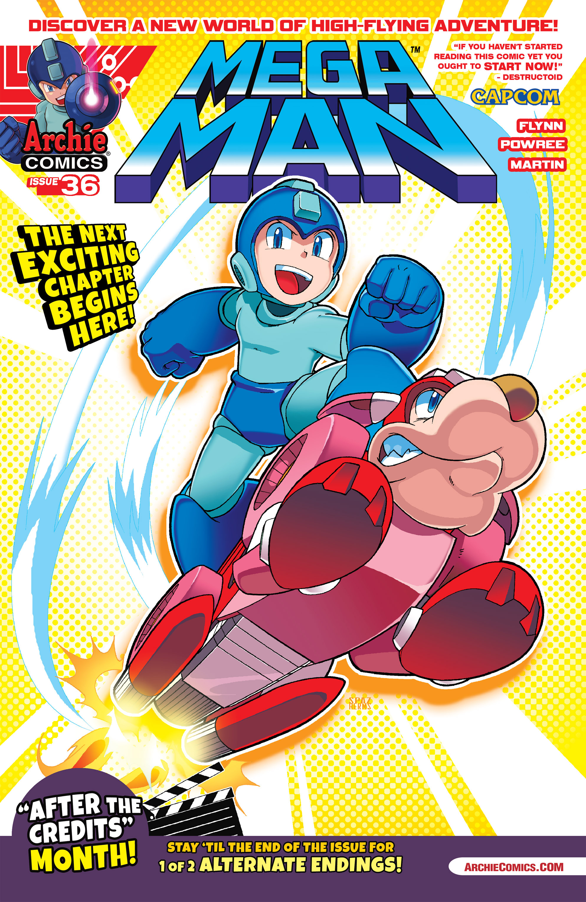 Read online Mega Man comic - Issue #36