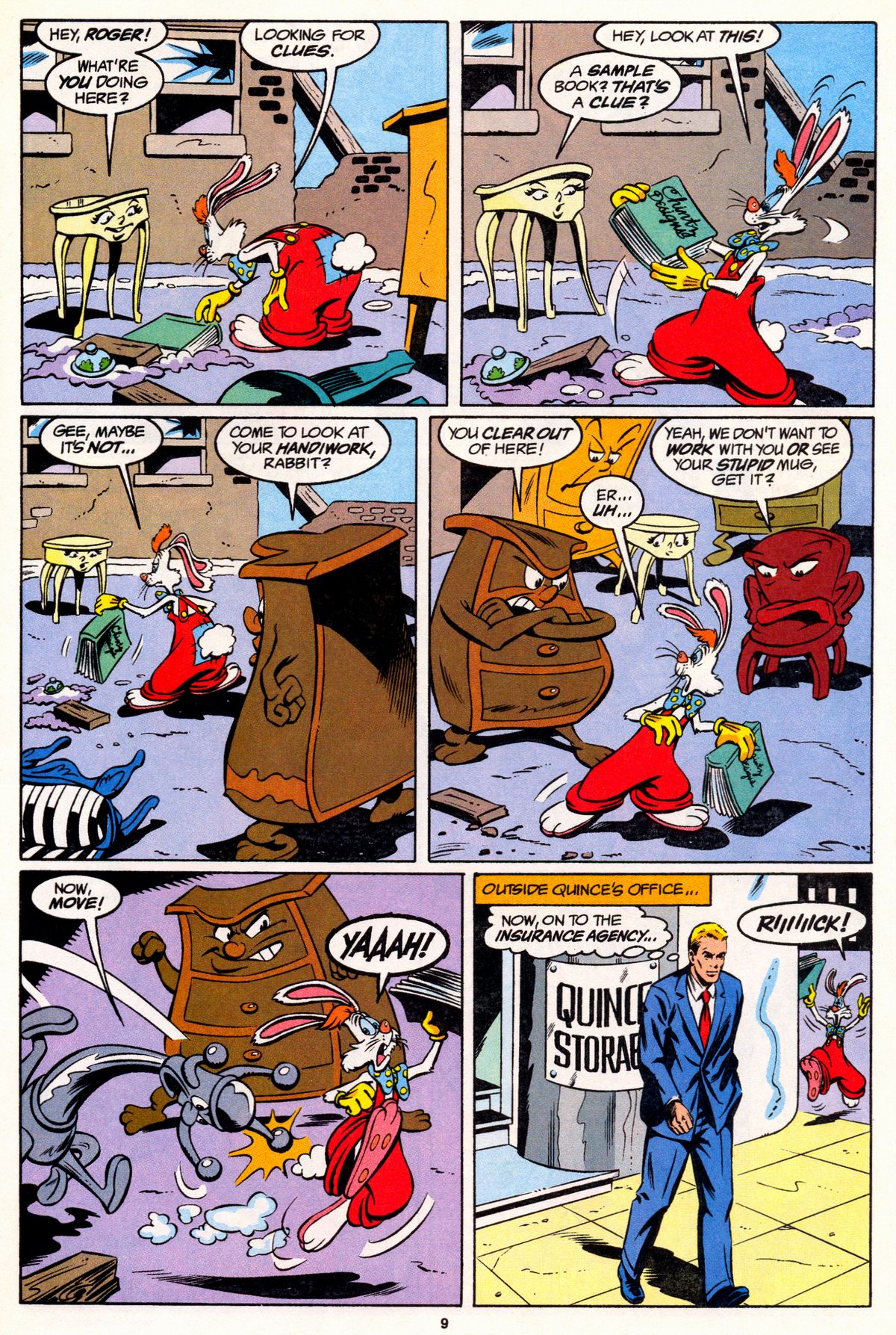 Read online Roger Rabbit comic - Issue #9