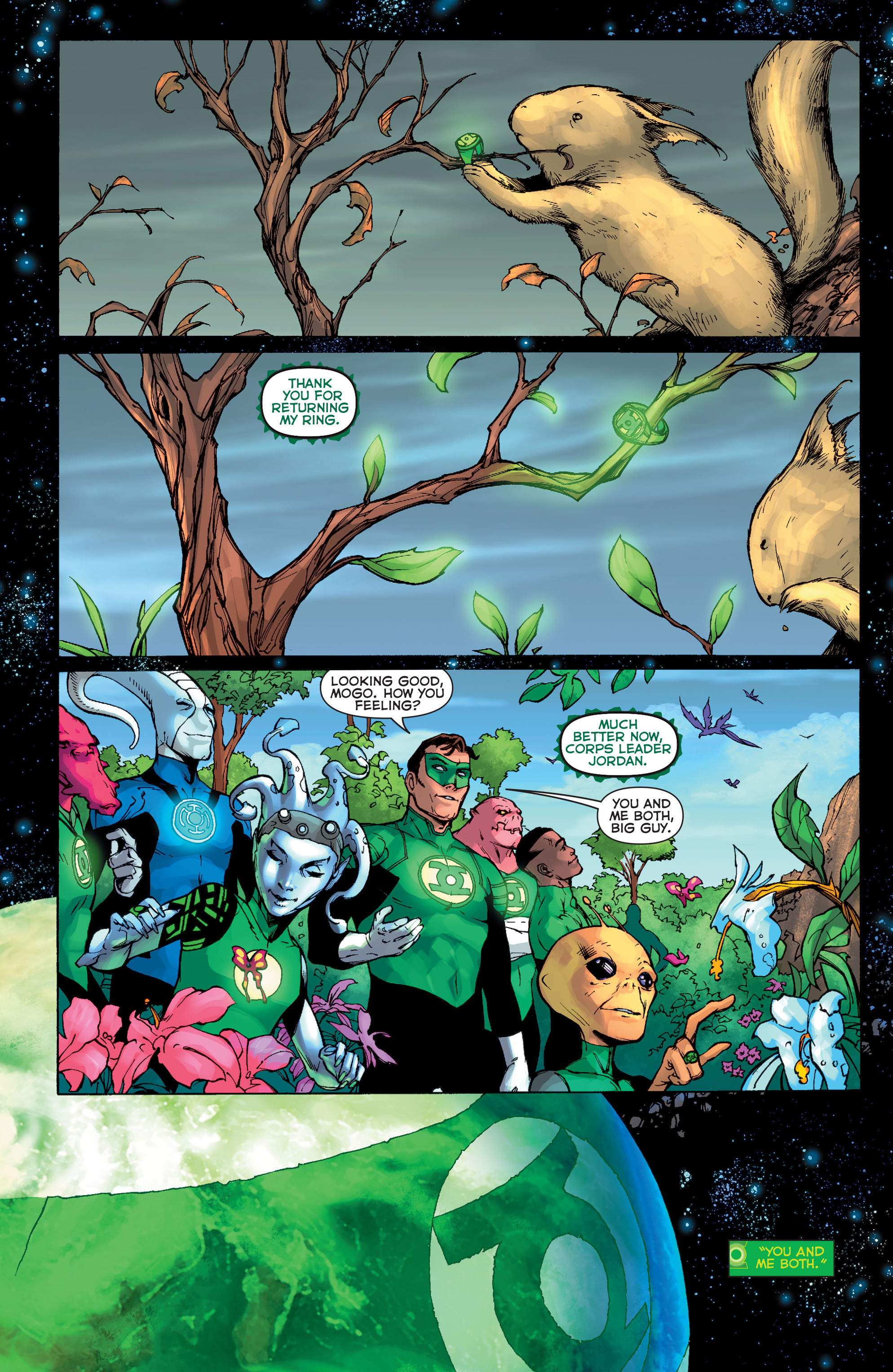 Read online Green Lantern/New Gods: Godhead comic - Issue #17