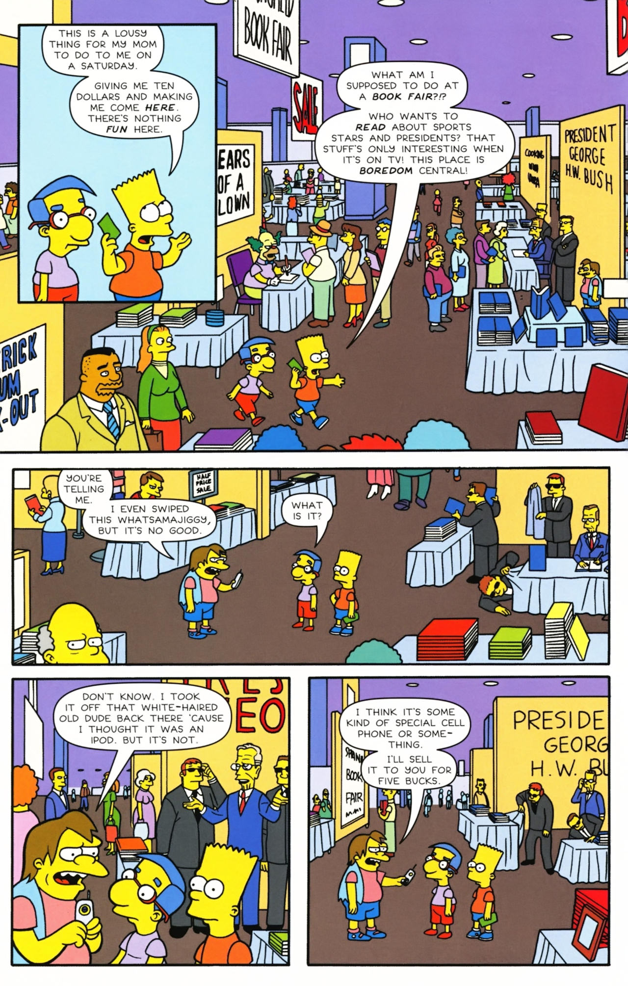 Read online Simpsons Comics comic - Issue #156
