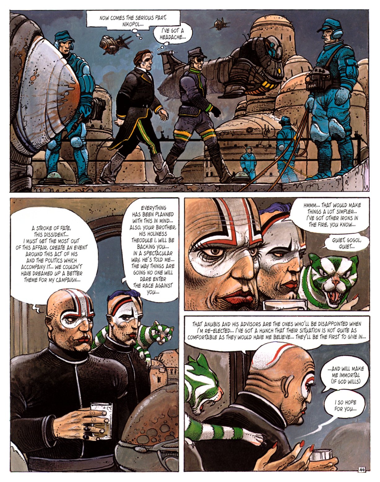 Read online The Nikopol Trilogy comic - Issue # TPB