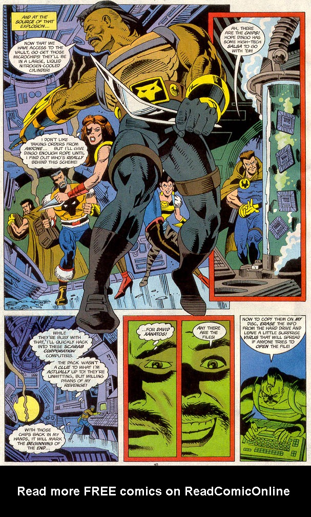 Read online Gargoyles (1995) comic - Issue #7 - The Pack Attacks