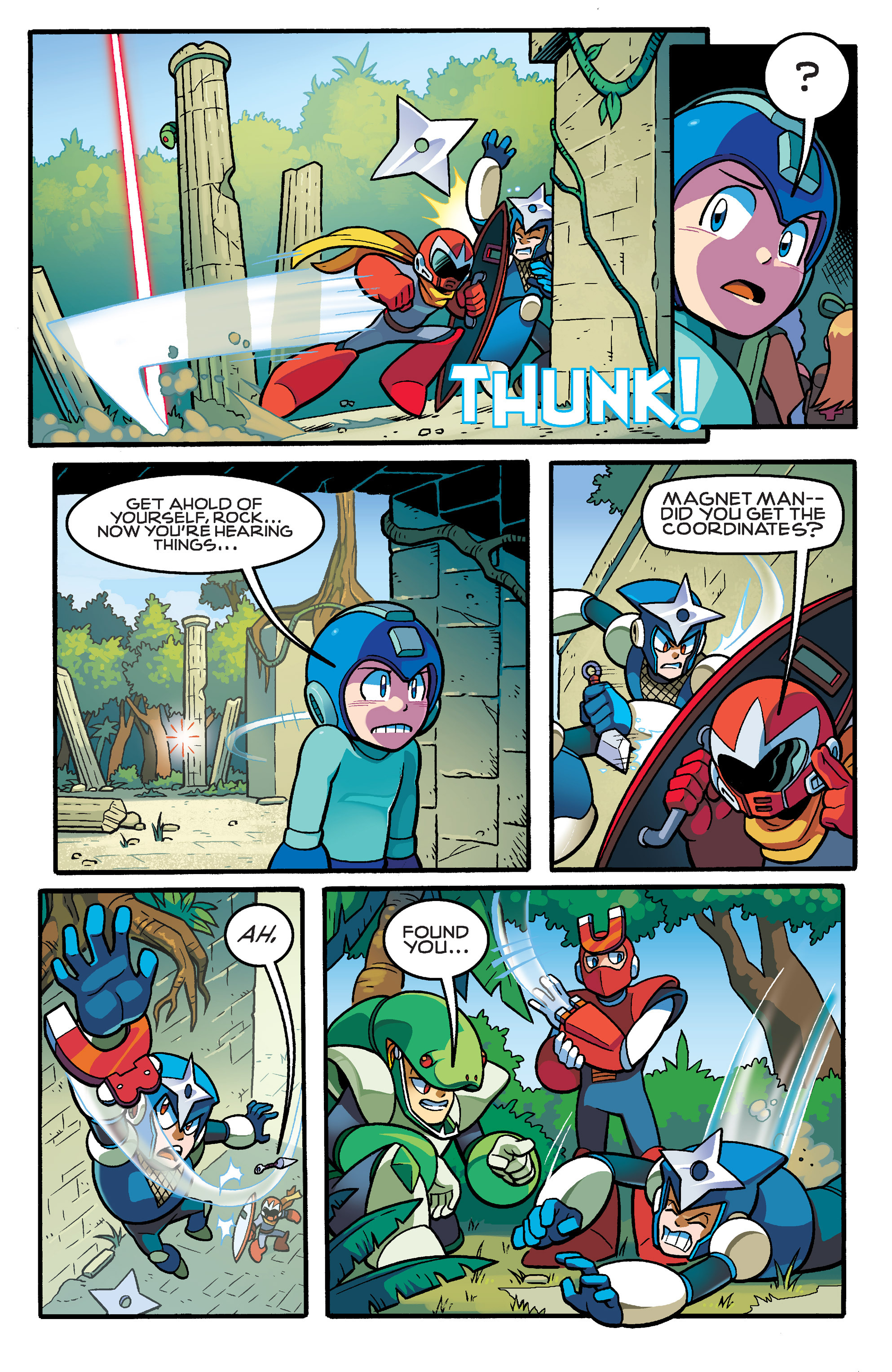 Read online Mega Man comic - Issue #34