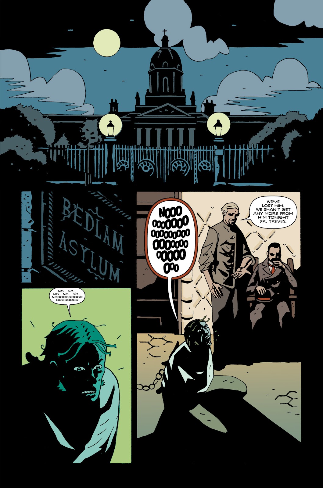 Read online Merrick: The Sensational Elephantman comic - Issue #5