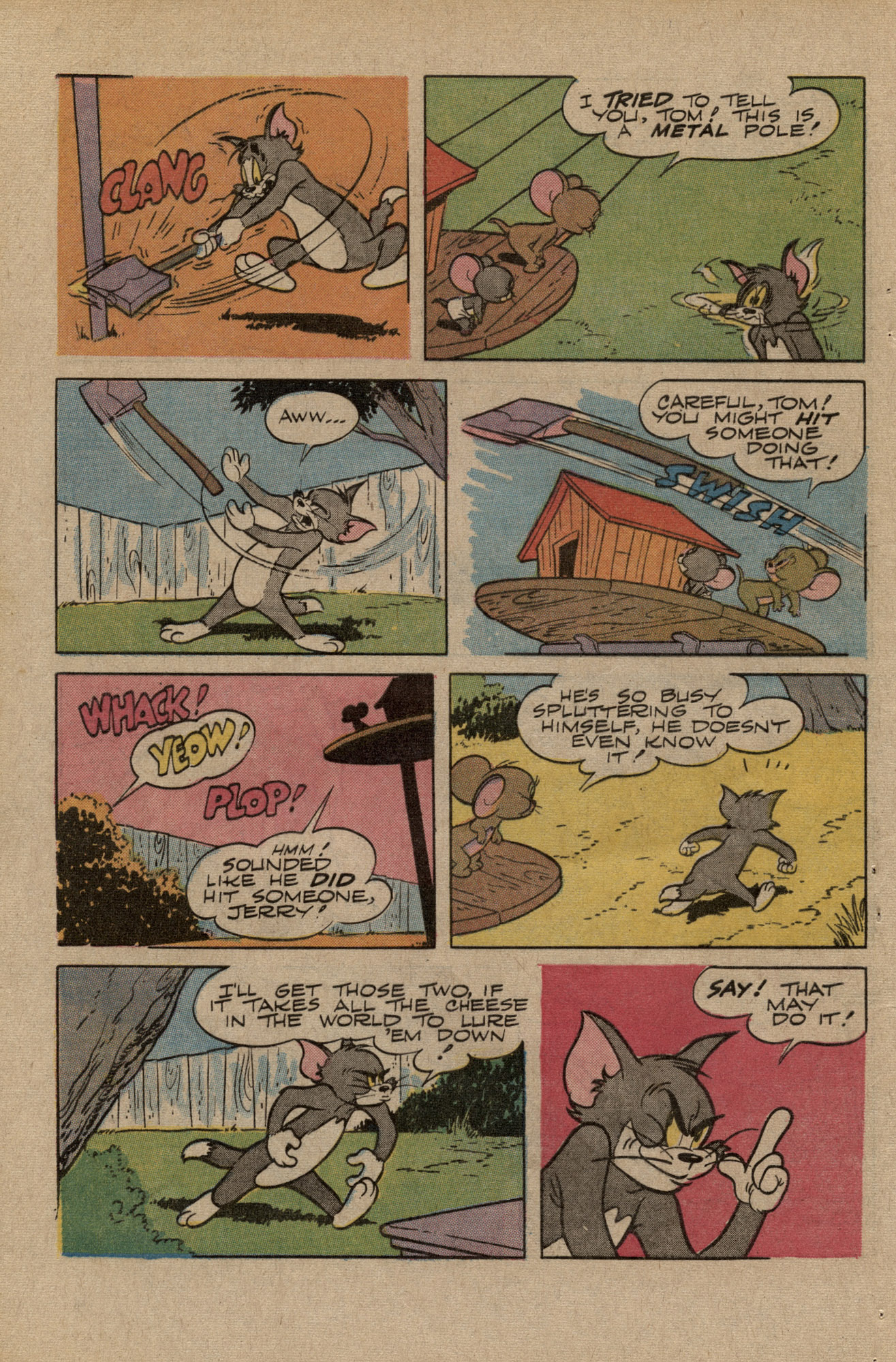 Read online Tom and Jerry comic - Issue #258