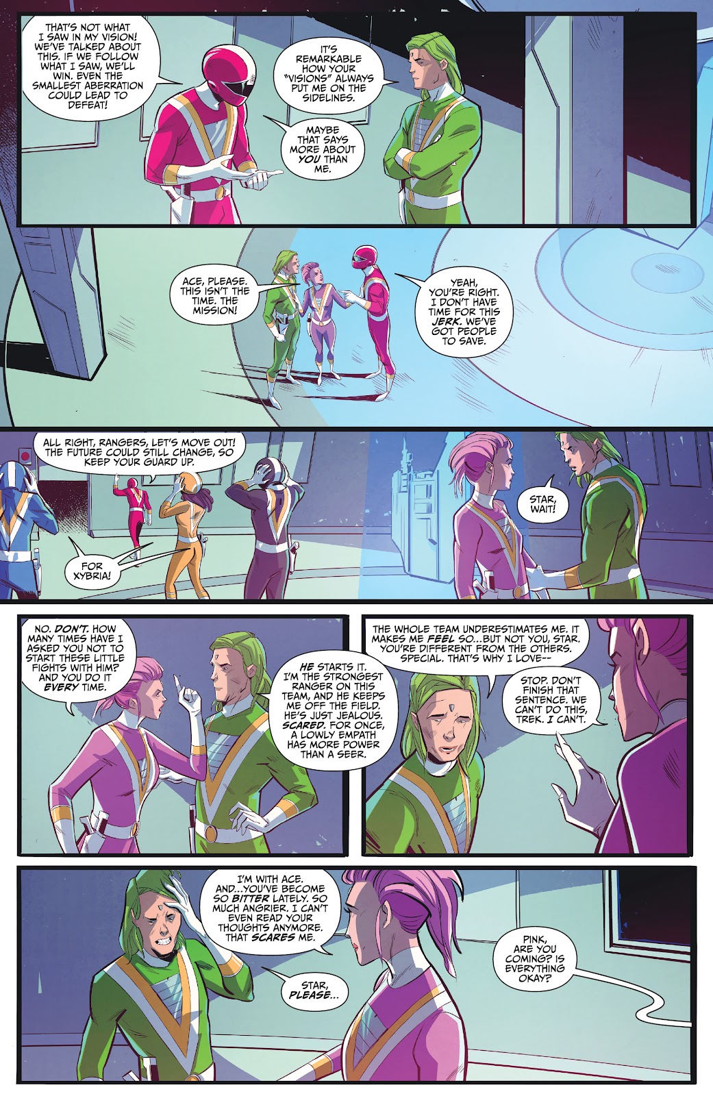 Read online Saban's Power Rangers: The Psycho Path comic - Issue # TPB