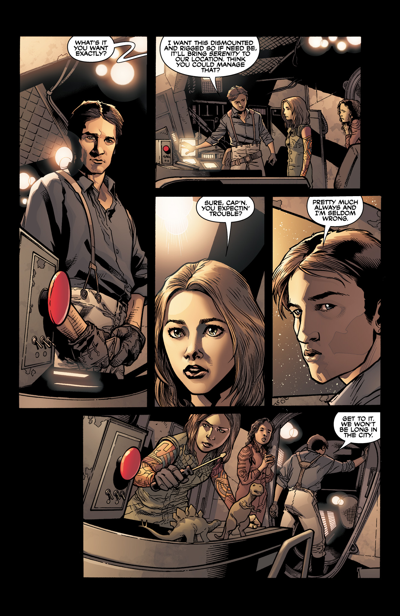Read online Serenity: Firefly Class 03-K64 Leaves on the Wind comic - Issue #5