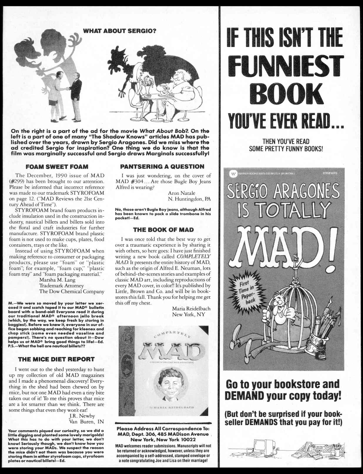 Read online MAD comic - Issue #306