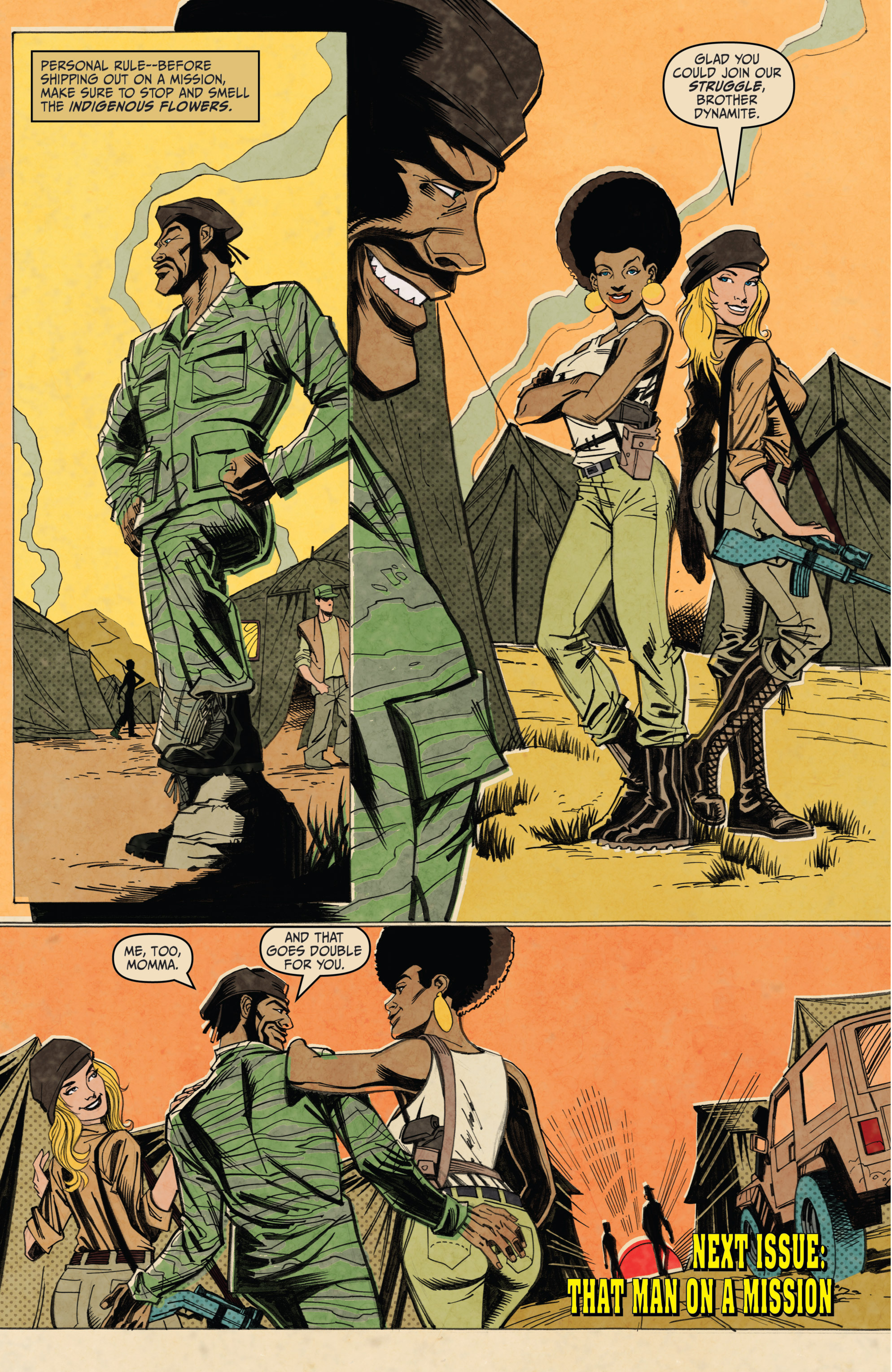 Read online Black Dynamite comic - Issue #2