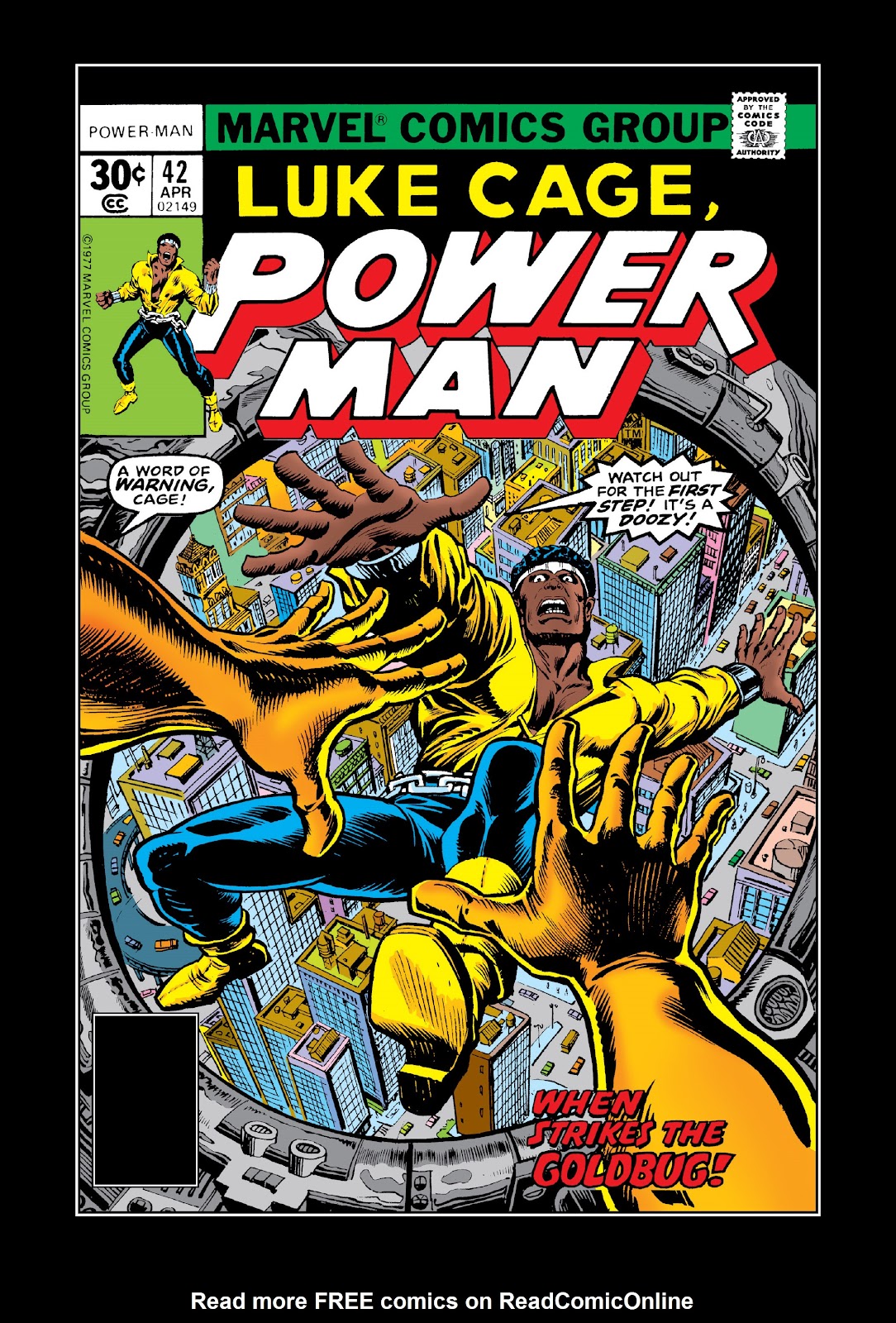 Read online Marvel Masterworks: Luke Cage, Power Man comic - Issue ...