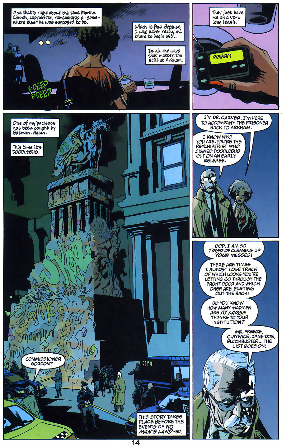 Read online Arkham Asylum: Living Hell comic - Issue #1