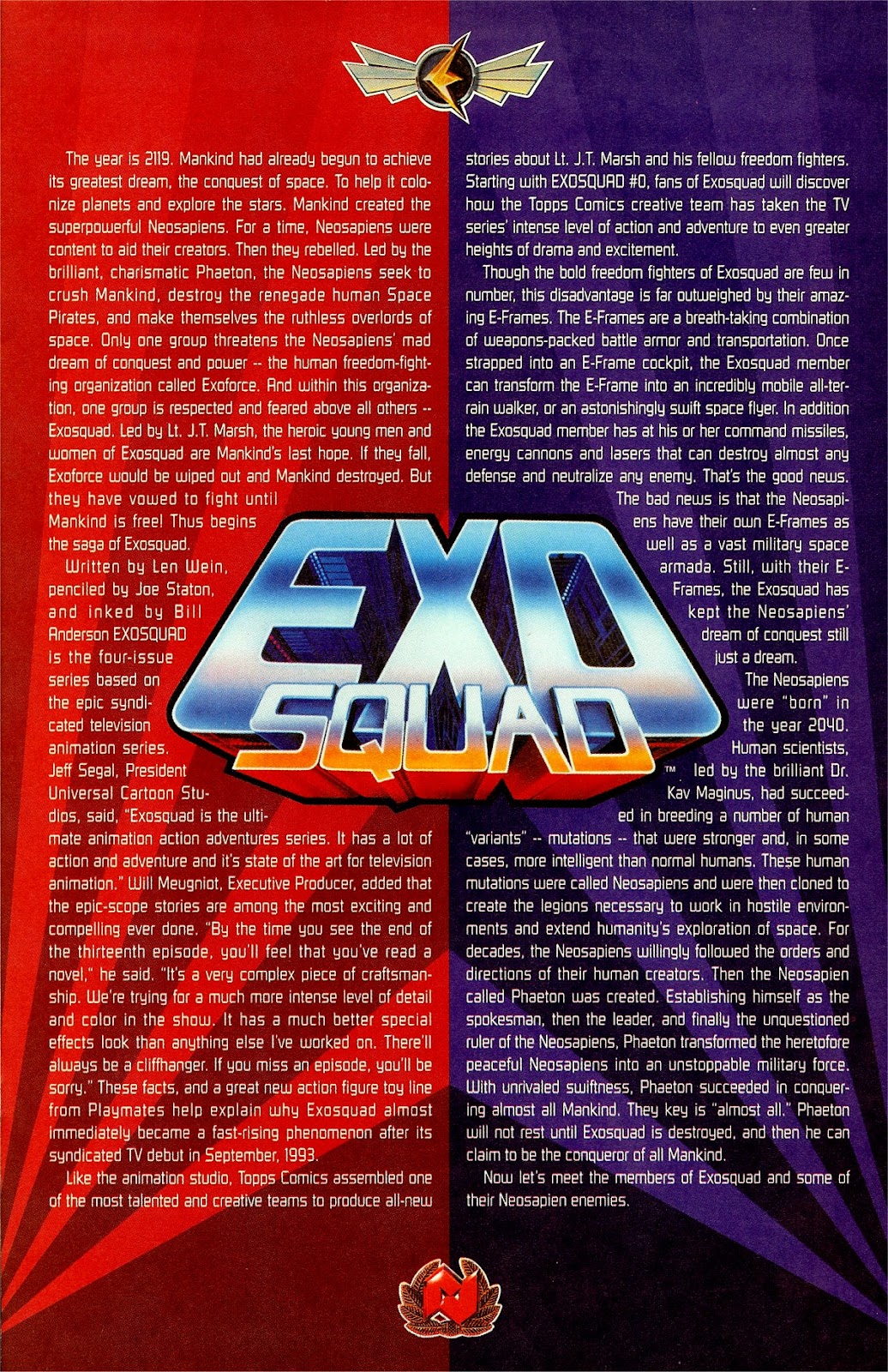 Read online Exo Squad comic - Issue # Full