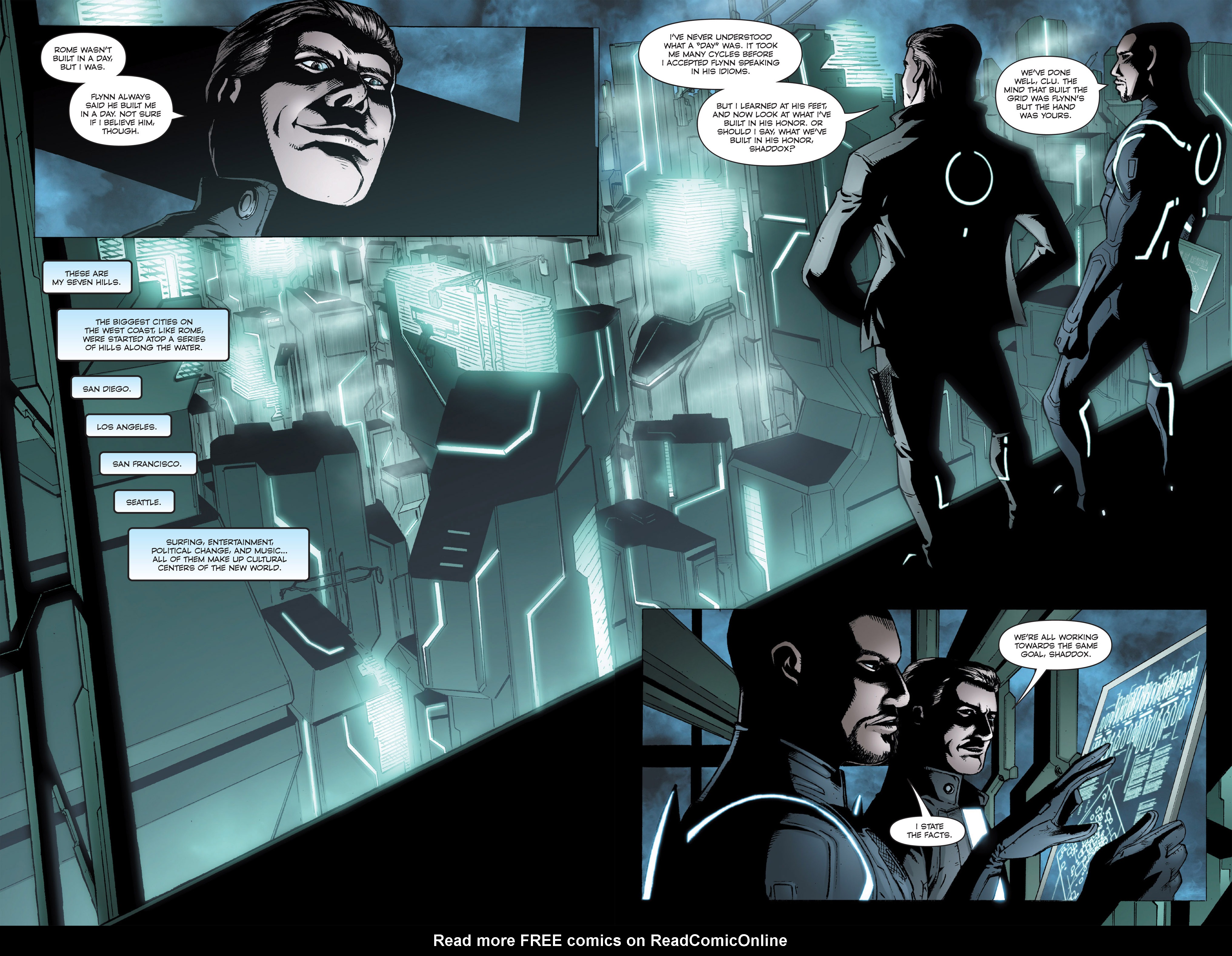 Read online TRON: Betrayal comic - Issue # TPB