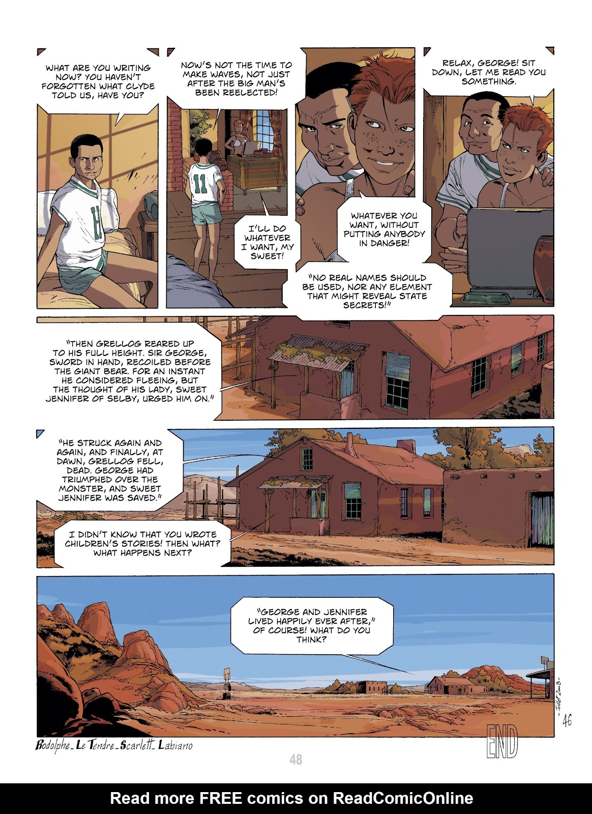 Read online Mister George comic - Issue #2