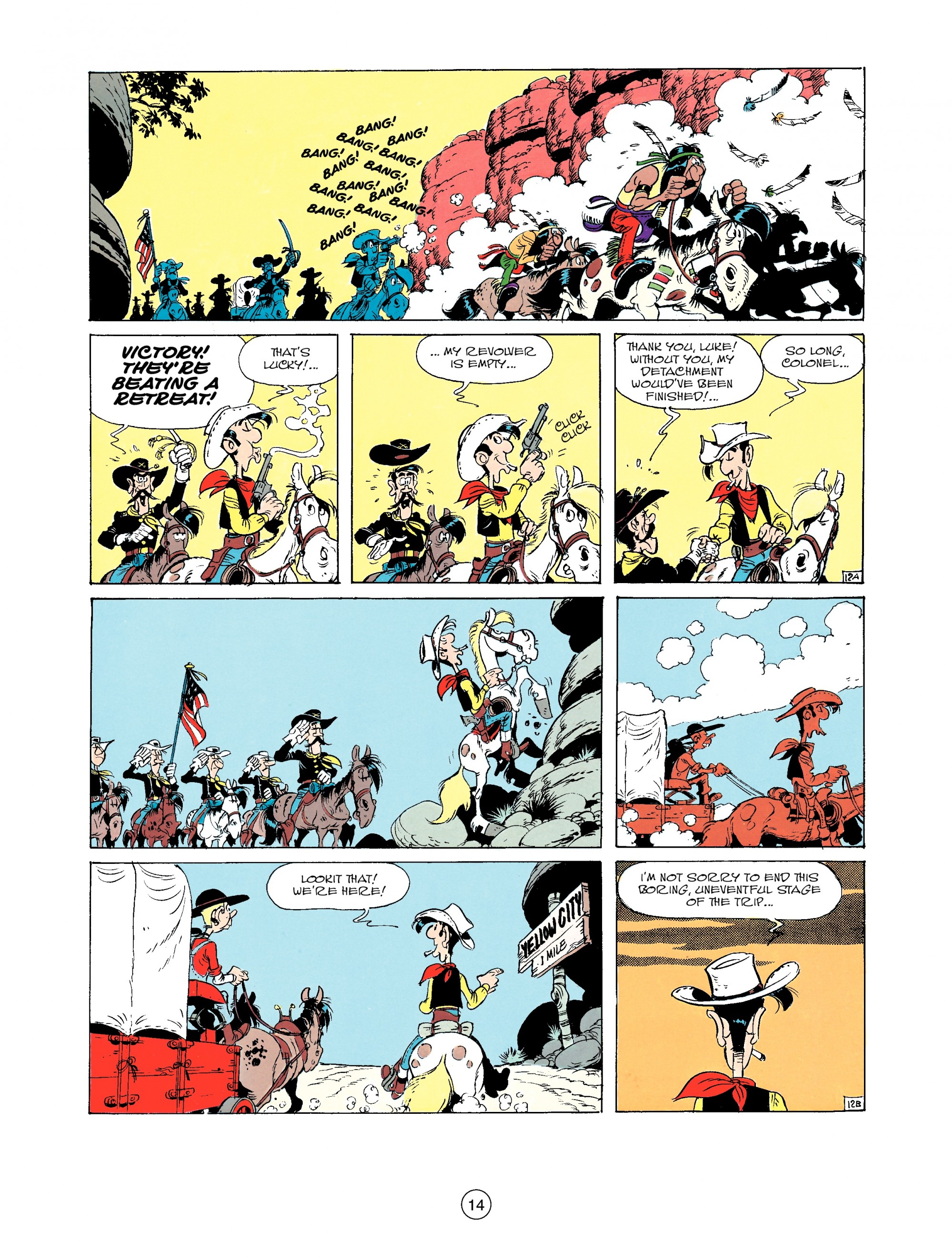 Read online A Lucky Luke Adventure comic - Issue #33