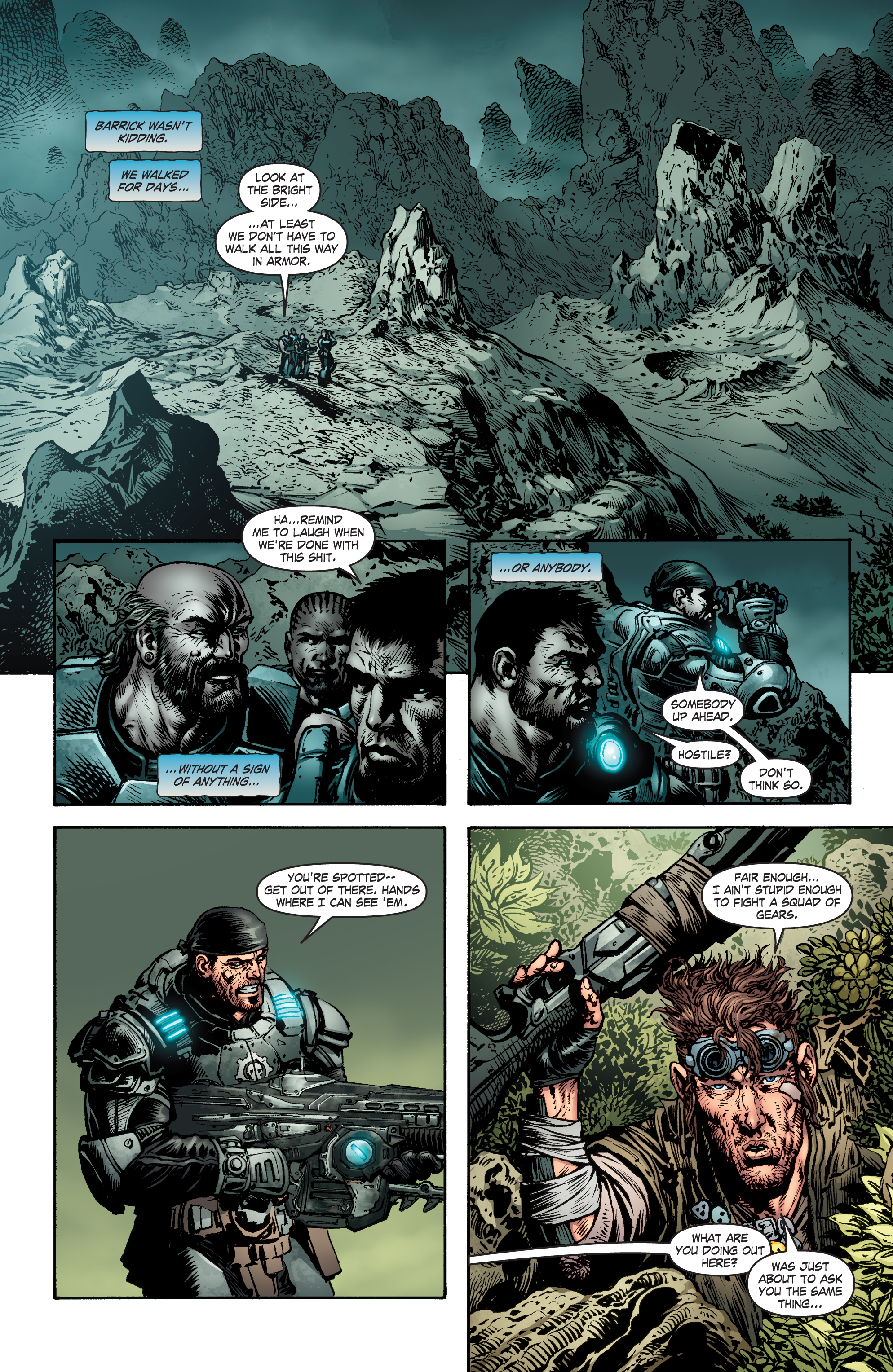 Read online Gears Of War comic - Issue #3