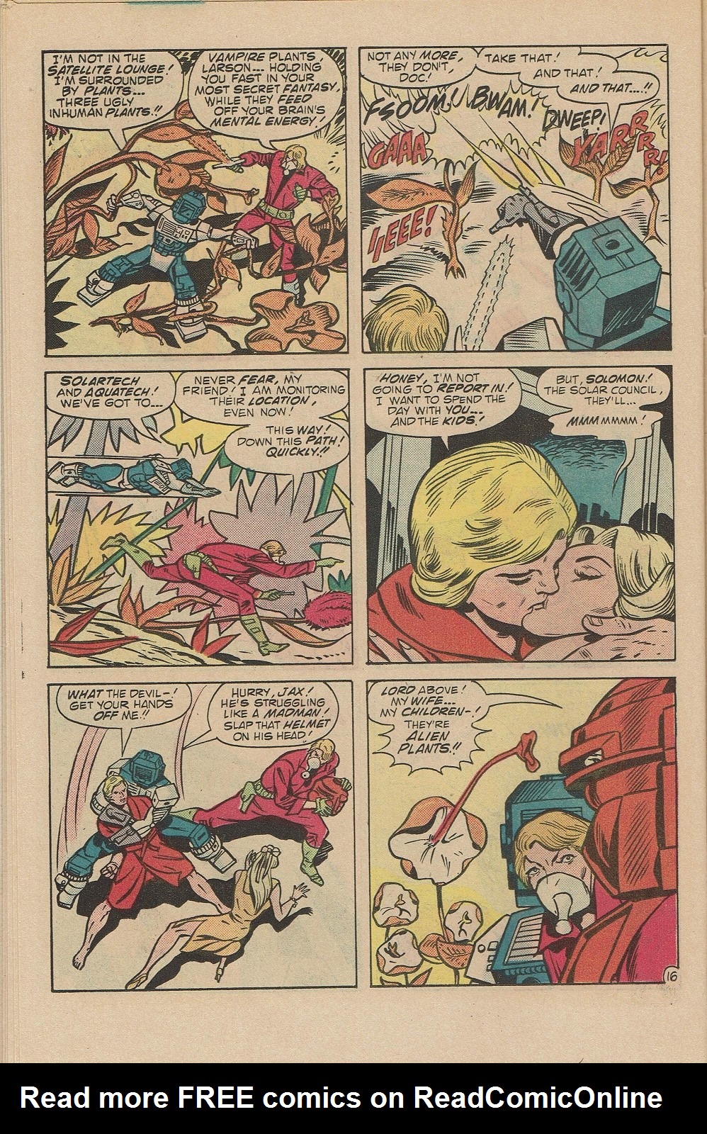 Read online ManTech Robot Warriors comic - Issue #2