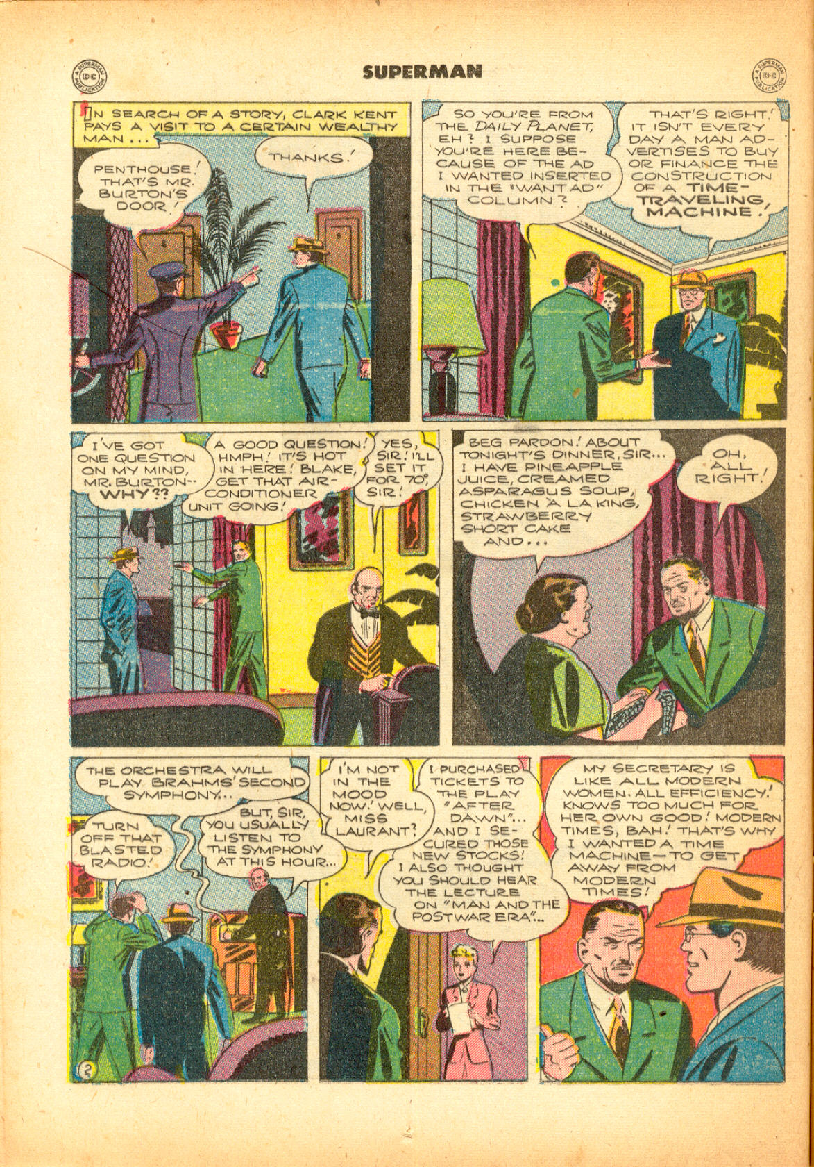 Read online Superman (1939) comic - Issue #38