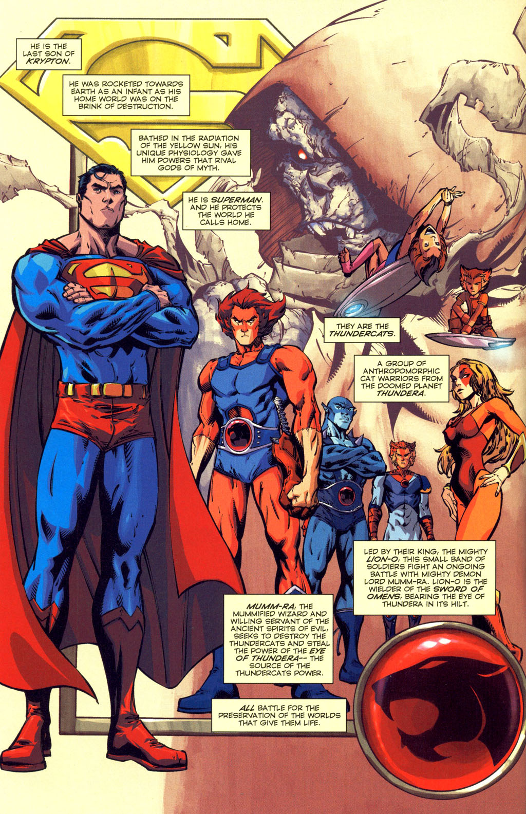 Read online Superman/ThunderCats comic - Issue # Full