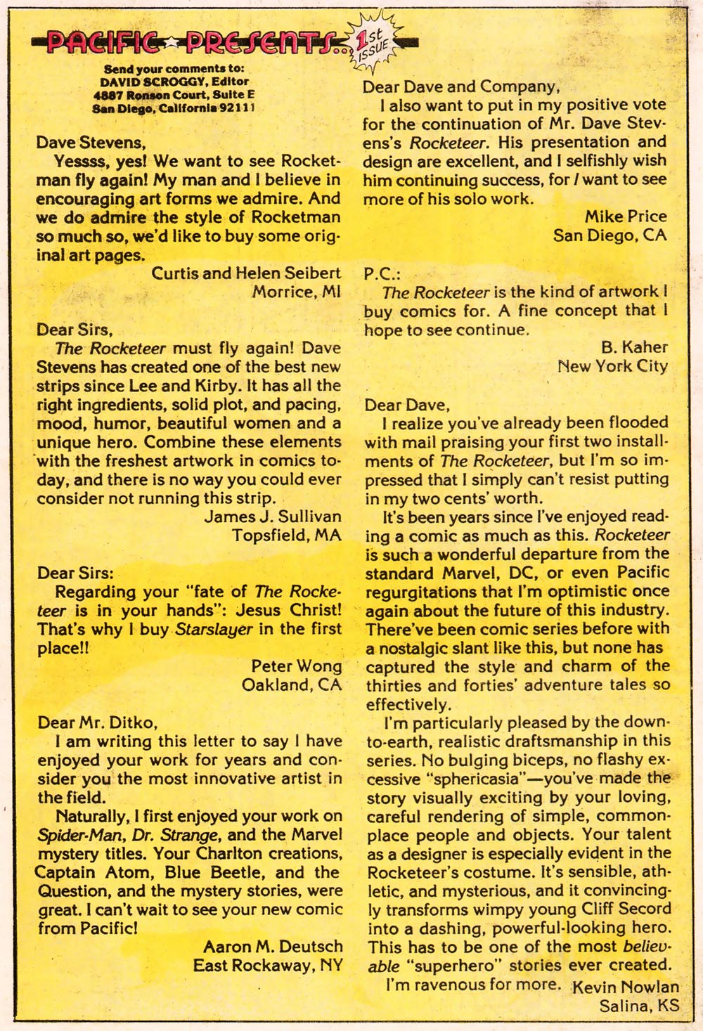 Read online Pacific Presents comic - Issue #1