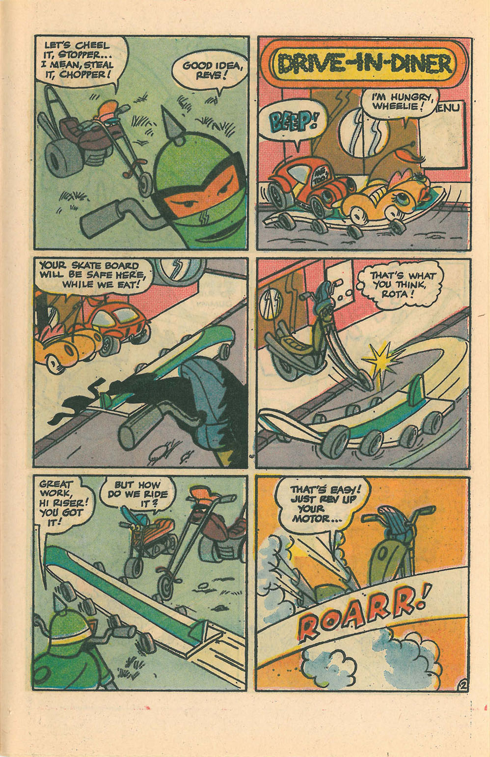 Read online Wheelie and the Chopper Bunch comic - Issue #5