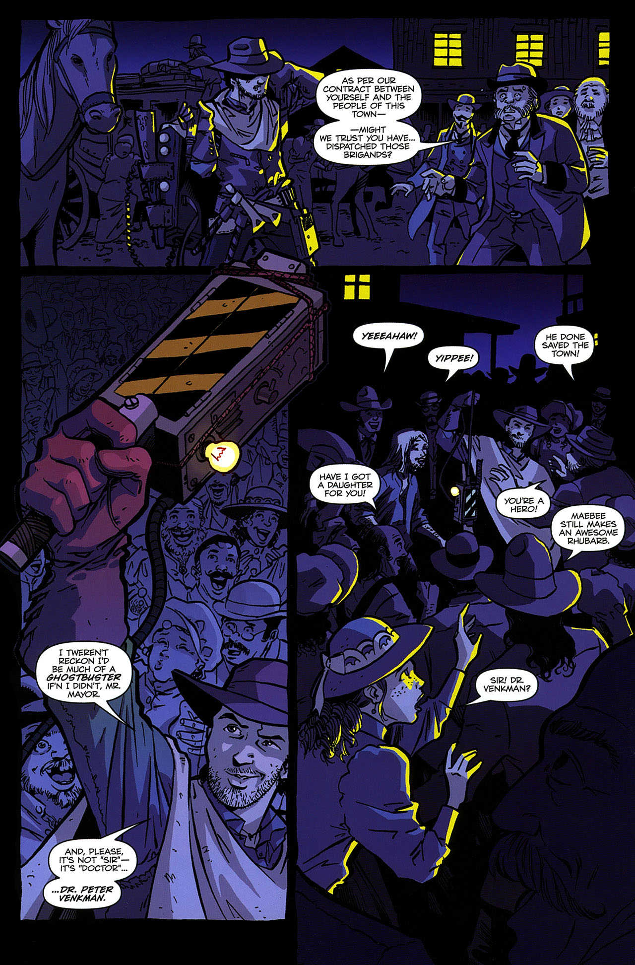 Read online Ghostbusters: Displaced Aggression comic - Issue #1