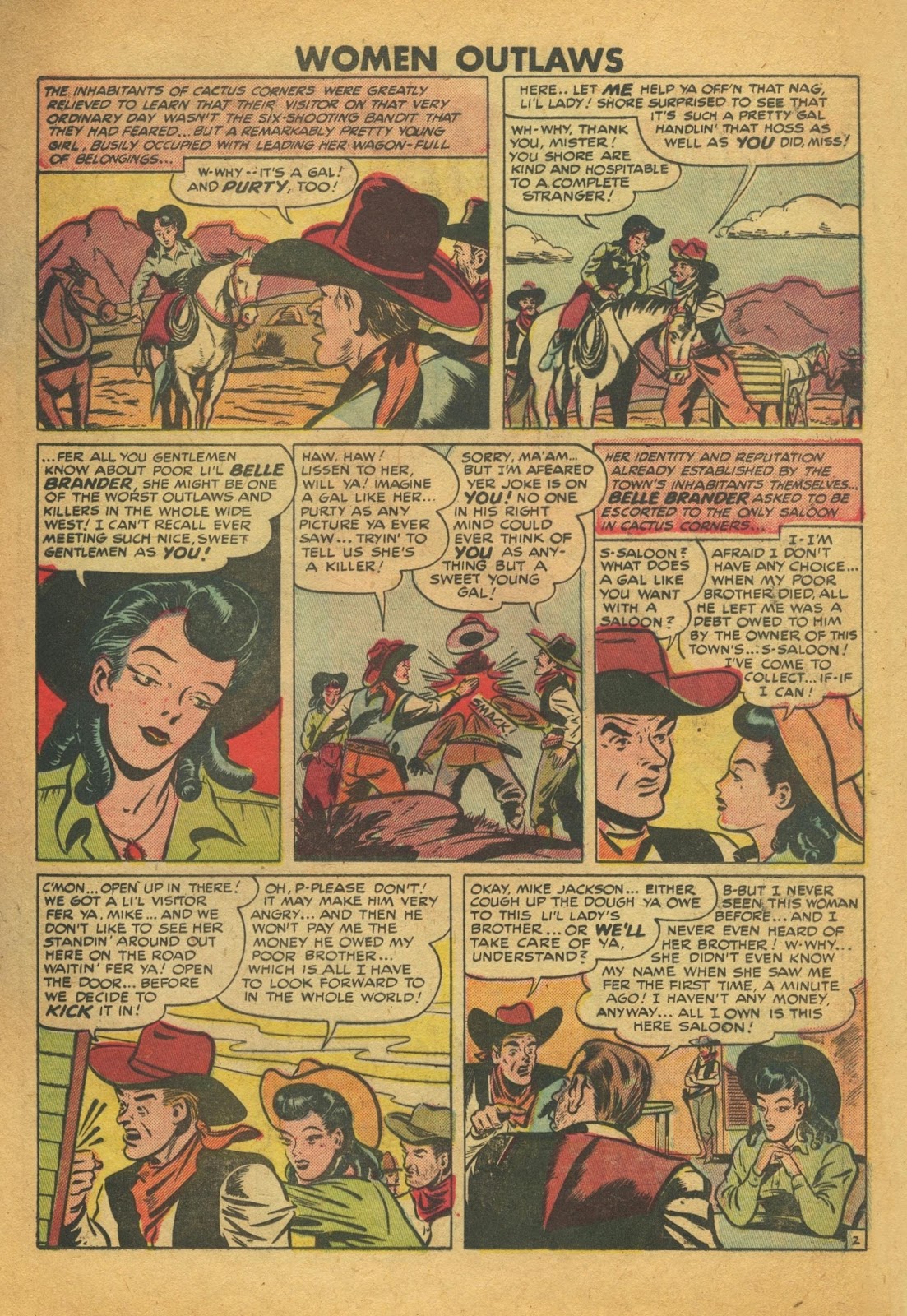 Read online Women Outlaws comic - Issue #6