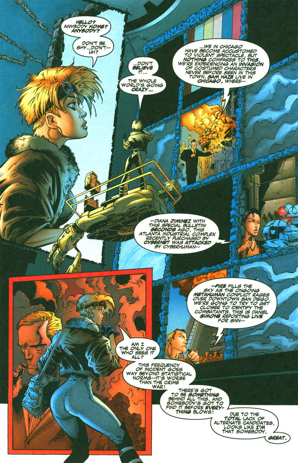 Read online Shattered Image comic - Issue #1