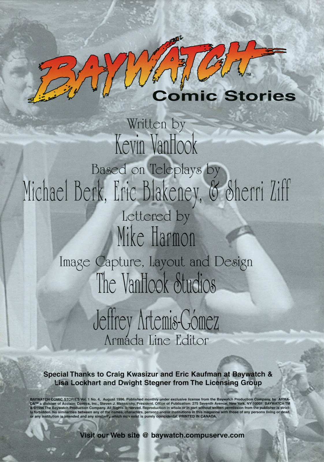 Read online Baywatch comic - Issue #4