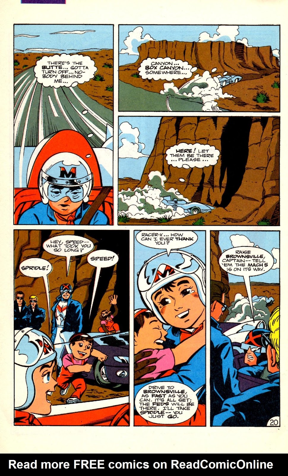 Read online Speed Racer (1987) comic - Issue #34