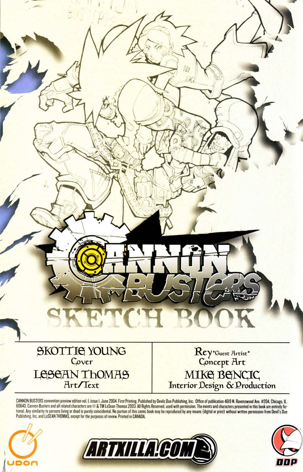 Read online Cannon Busters comic - Issue #0