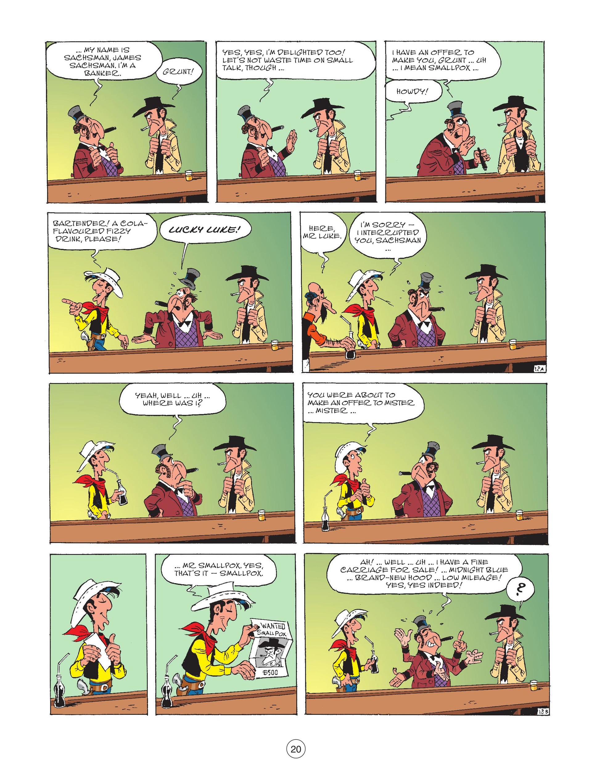 Read online A Lucky Luke Adventure comic - Issue #72