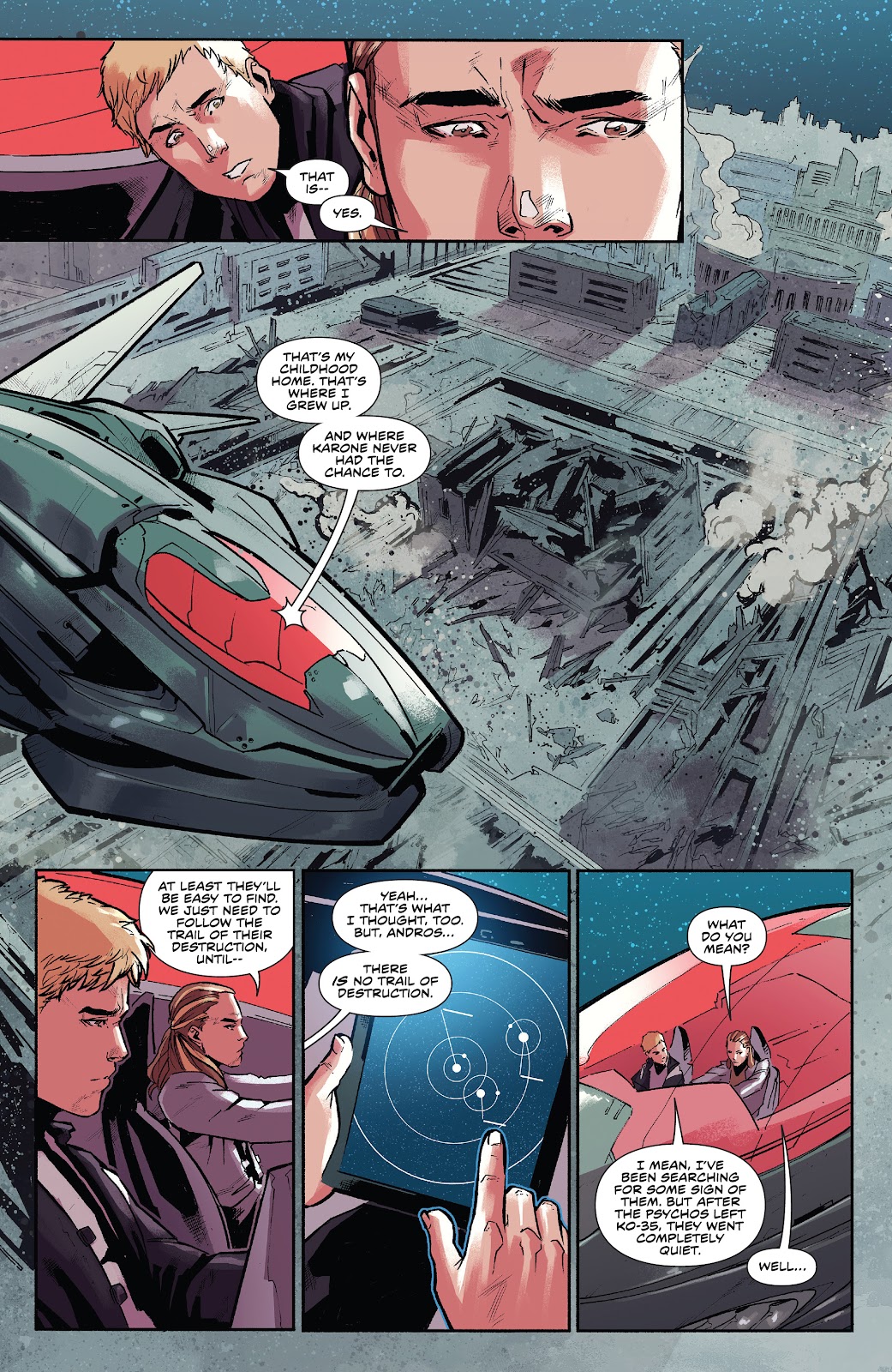 Read online Saban's Power Rangers: The Psycho Path comic - Issue # TPB