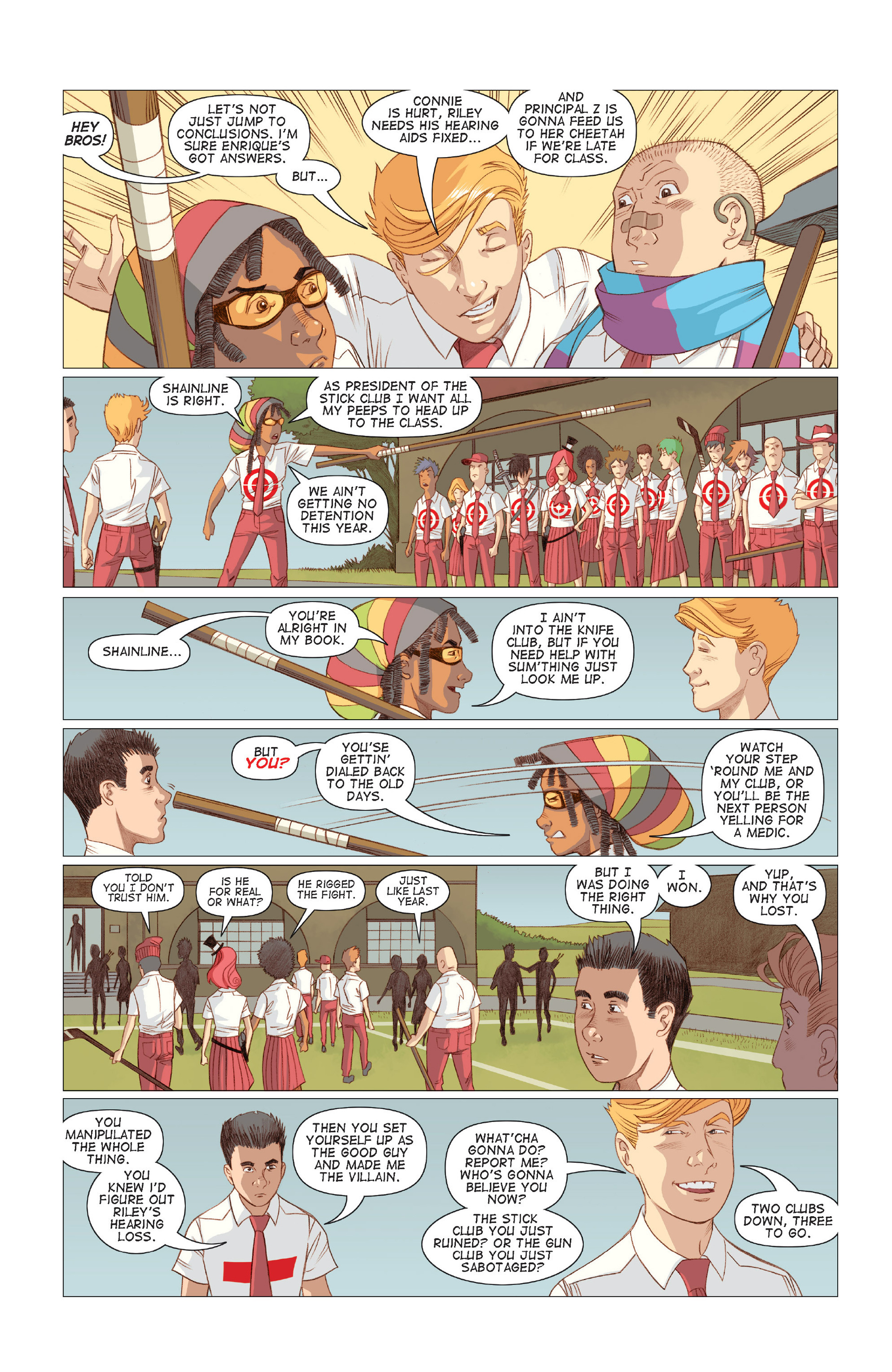 Read online Five Weapons comic - Issue #7