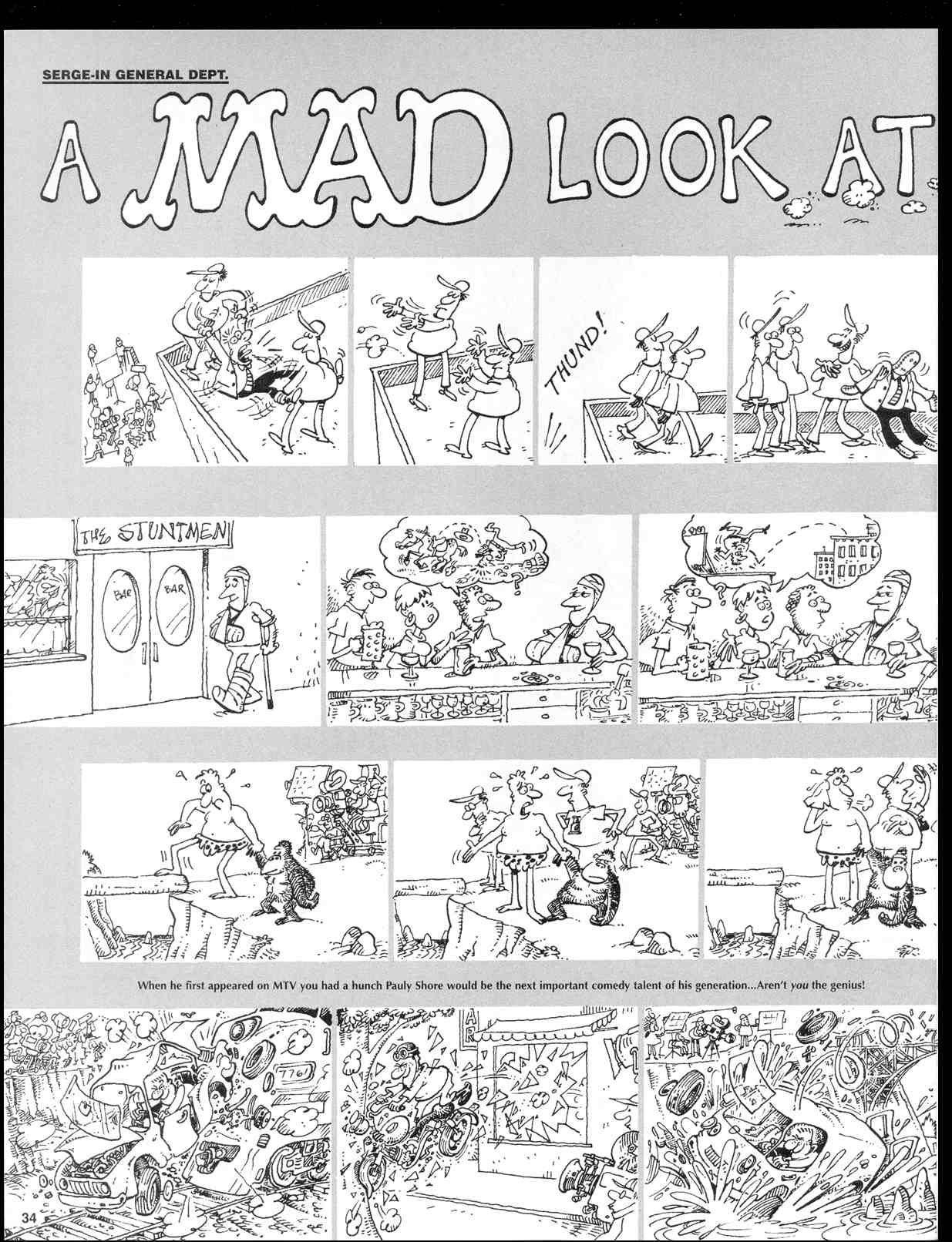 Read online MAD comic - Issue #348