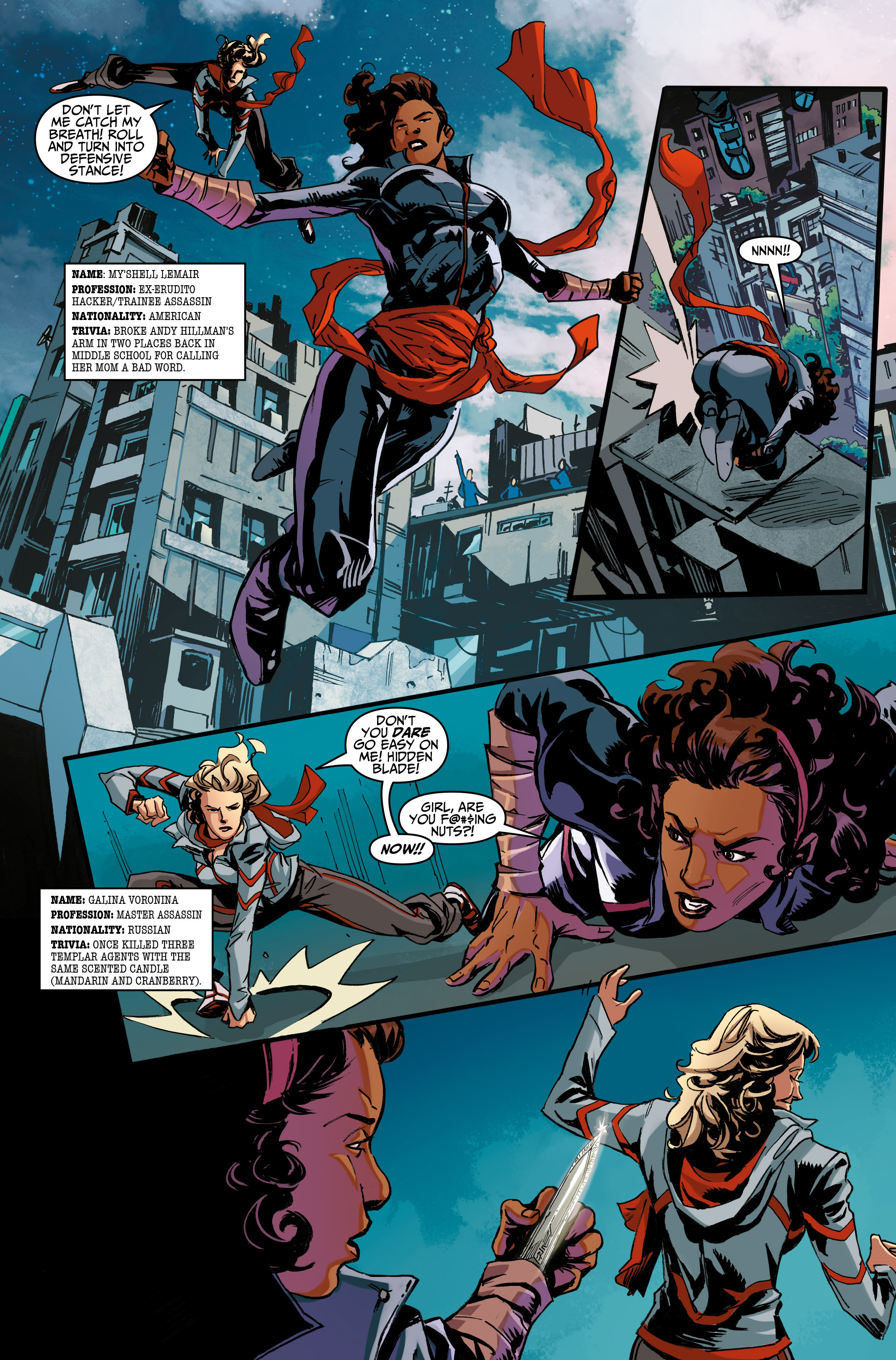 Read online Assassin's Creed: Uprising comic - Issue #1