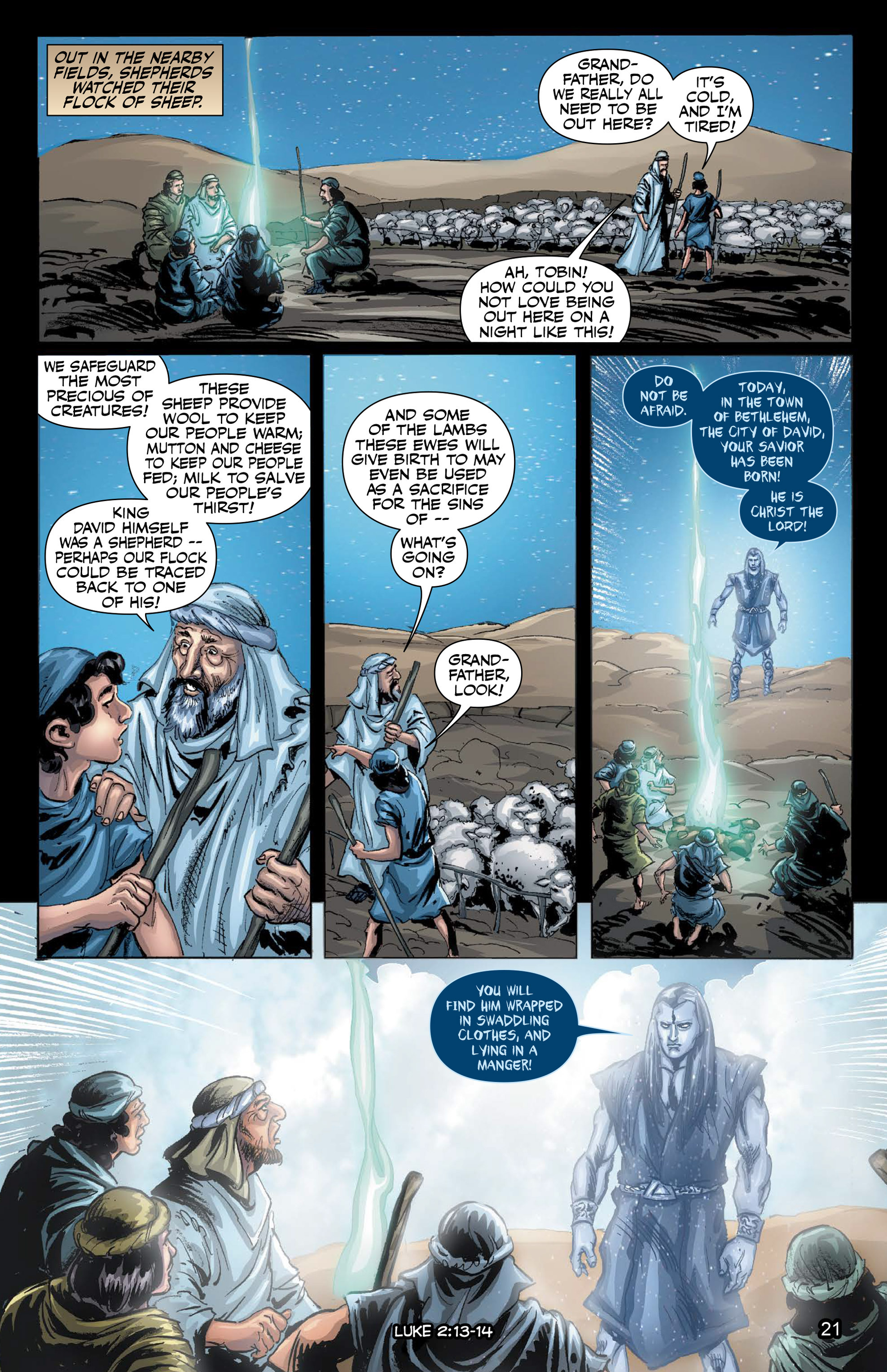 Read online The Kingstone Bible comic - Issue #9