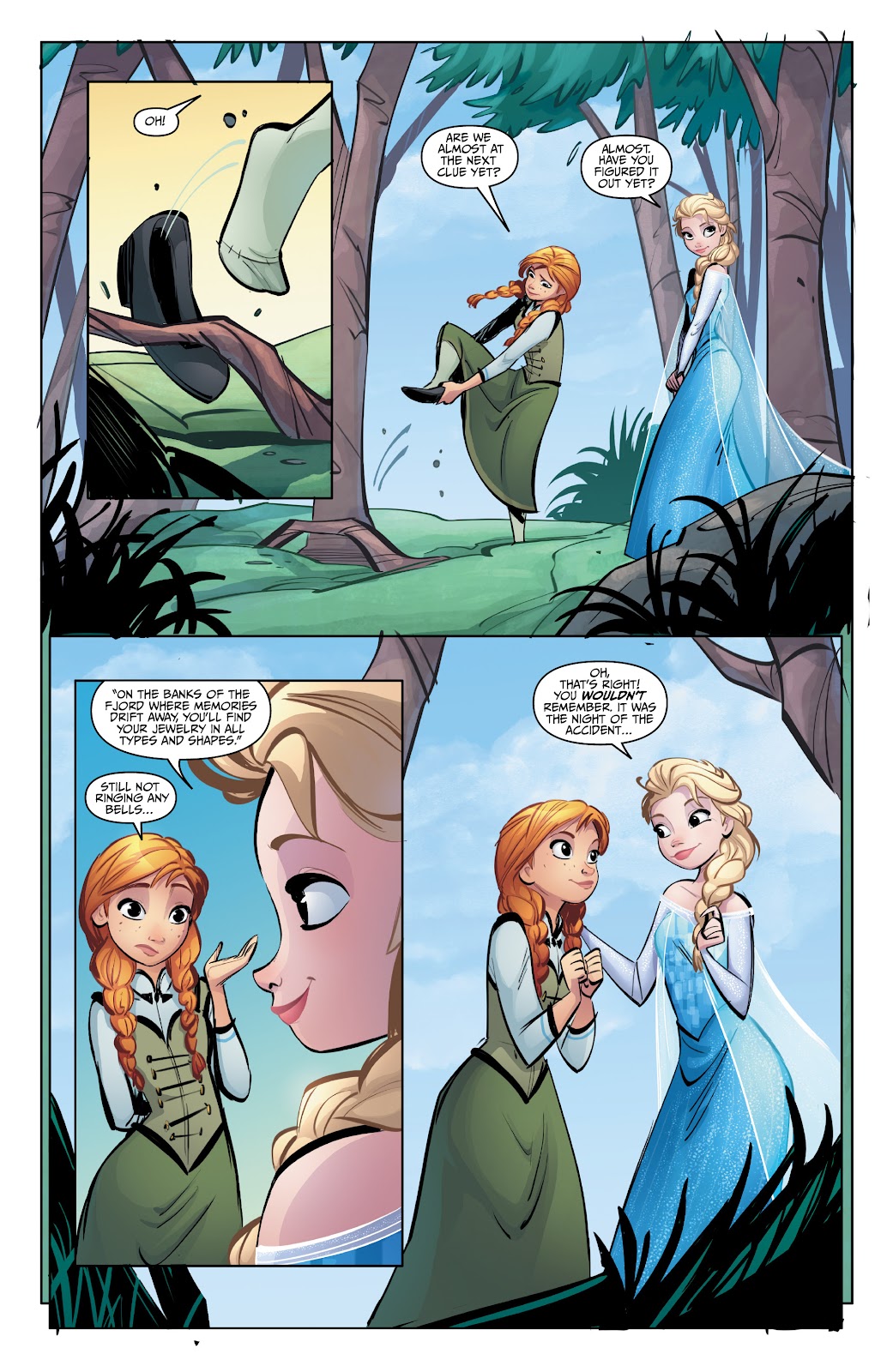 Read online Disney Frozen: True Treasure comic - Issue #2