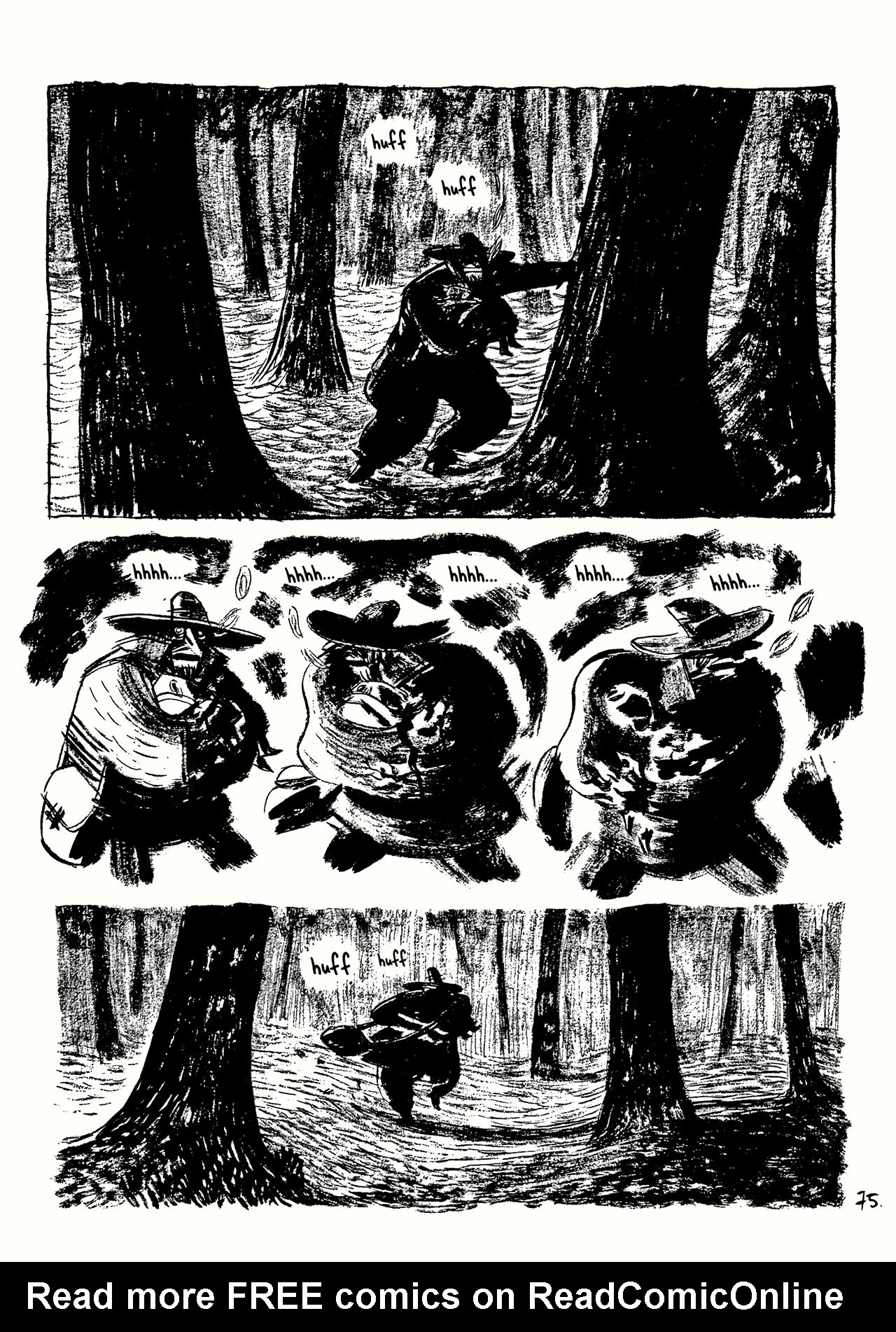 Read online Three Shadows comic - Issue # Full